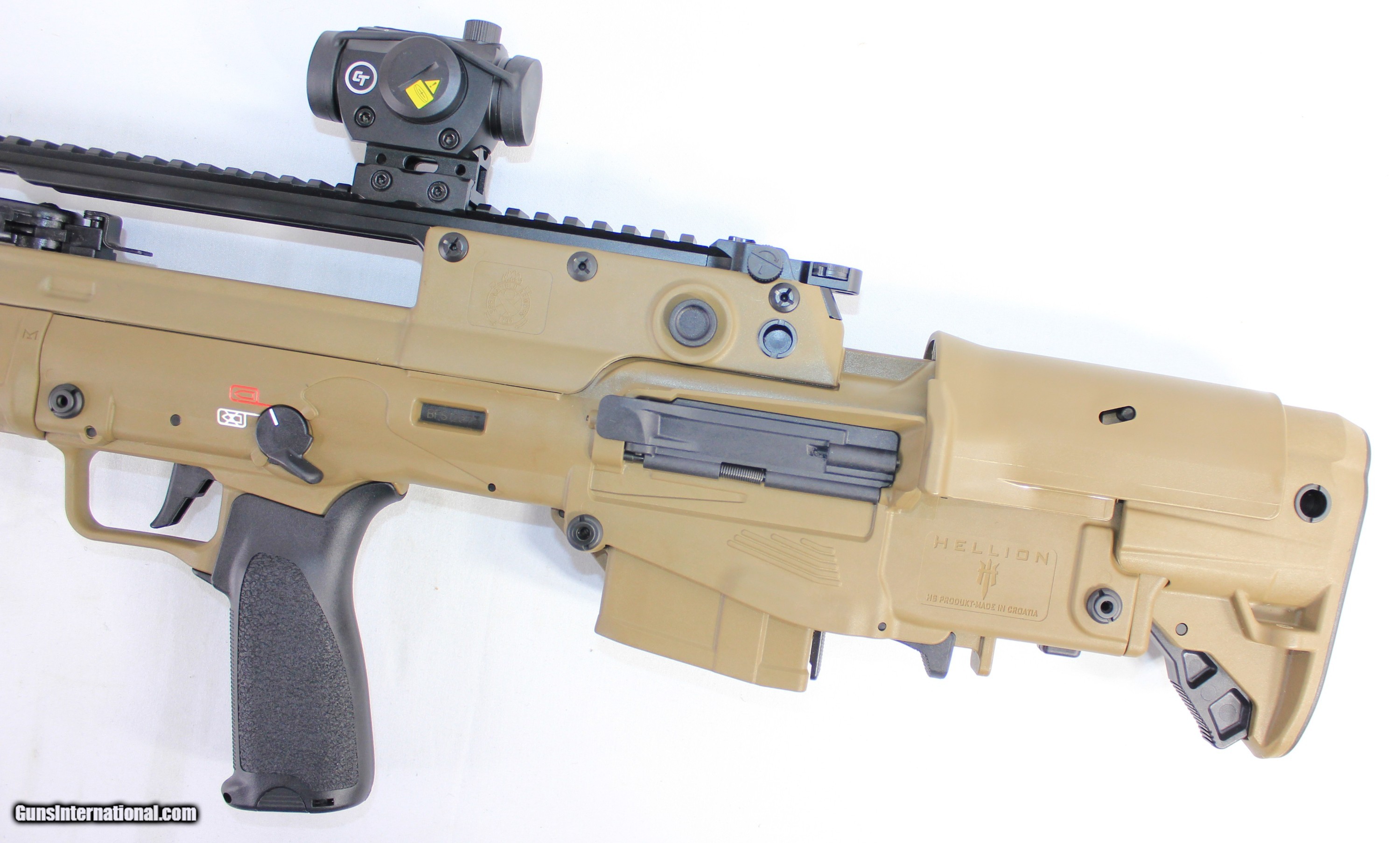 LNIB SPRINGFIELD ARMORY HELLION FDE 5.56 NATO 16" BARREL W/ CT RED DOT ...