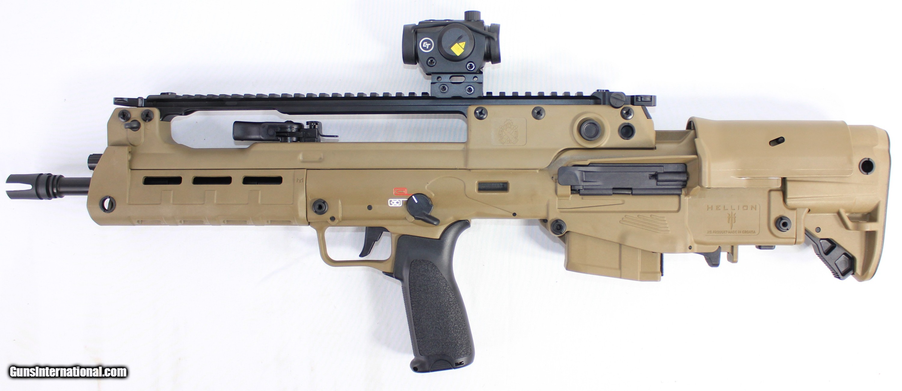 LNIB SPRINGFIELD ARMORY HELLION FDE 5.56 NATO 16" BARREL W/ CT RED DOT ...