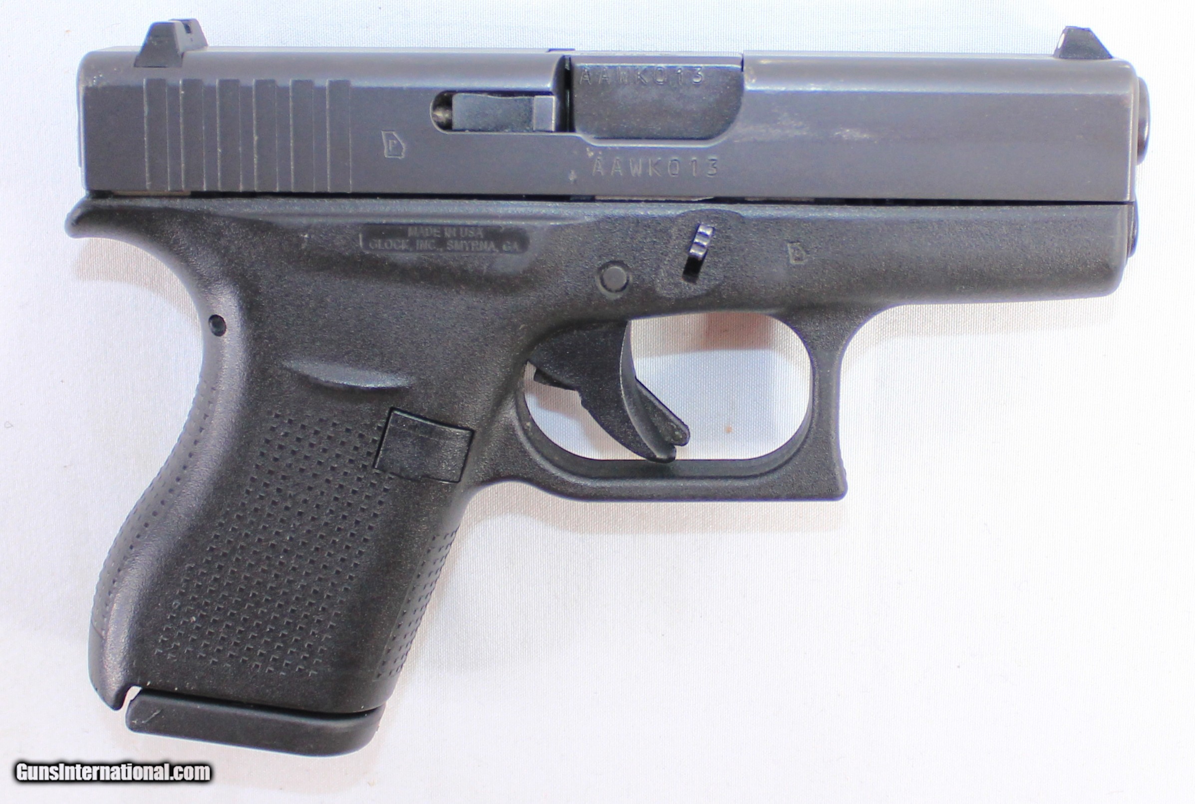 GLOCK G42 380 ACP 3.25" BARREL W/ BOX & 1-MAG MICRO-COMPACT PISTOL for sale