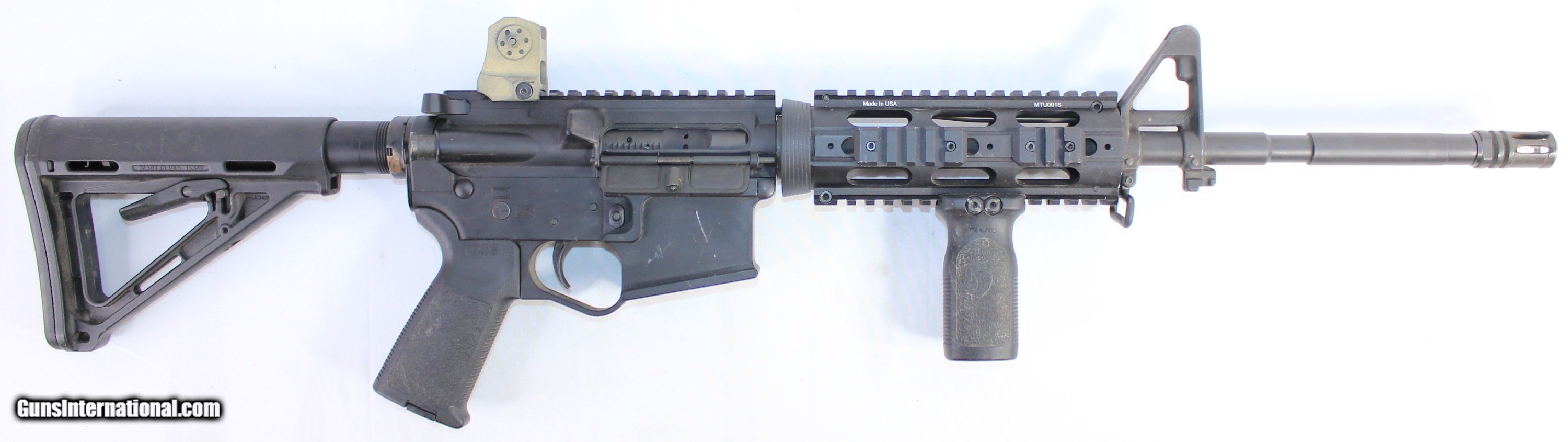 QUENTIN DEFENSE QD-15 AR-15 5.56 NATO 1:7 TWIST 16" BARREL FSP BILLETT ...