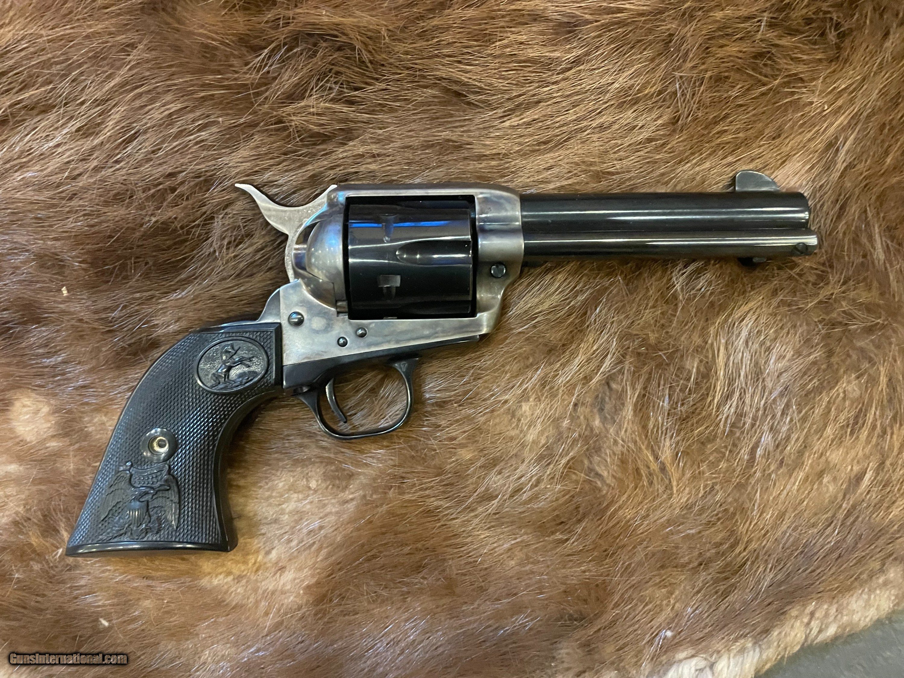 Colt SAA 3rd generation 45 LC blue case color new