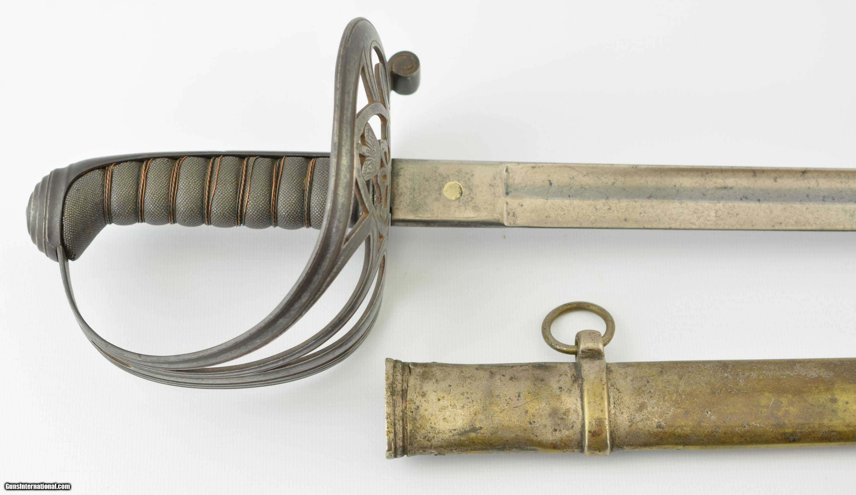 Canada Rifles Marked Sword