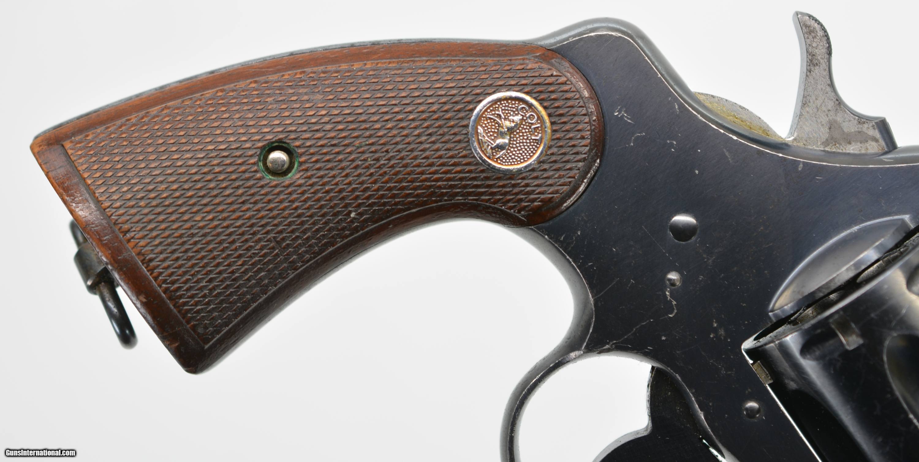 Rare Australian Issued Colt Official Police .38-200 British Revolver