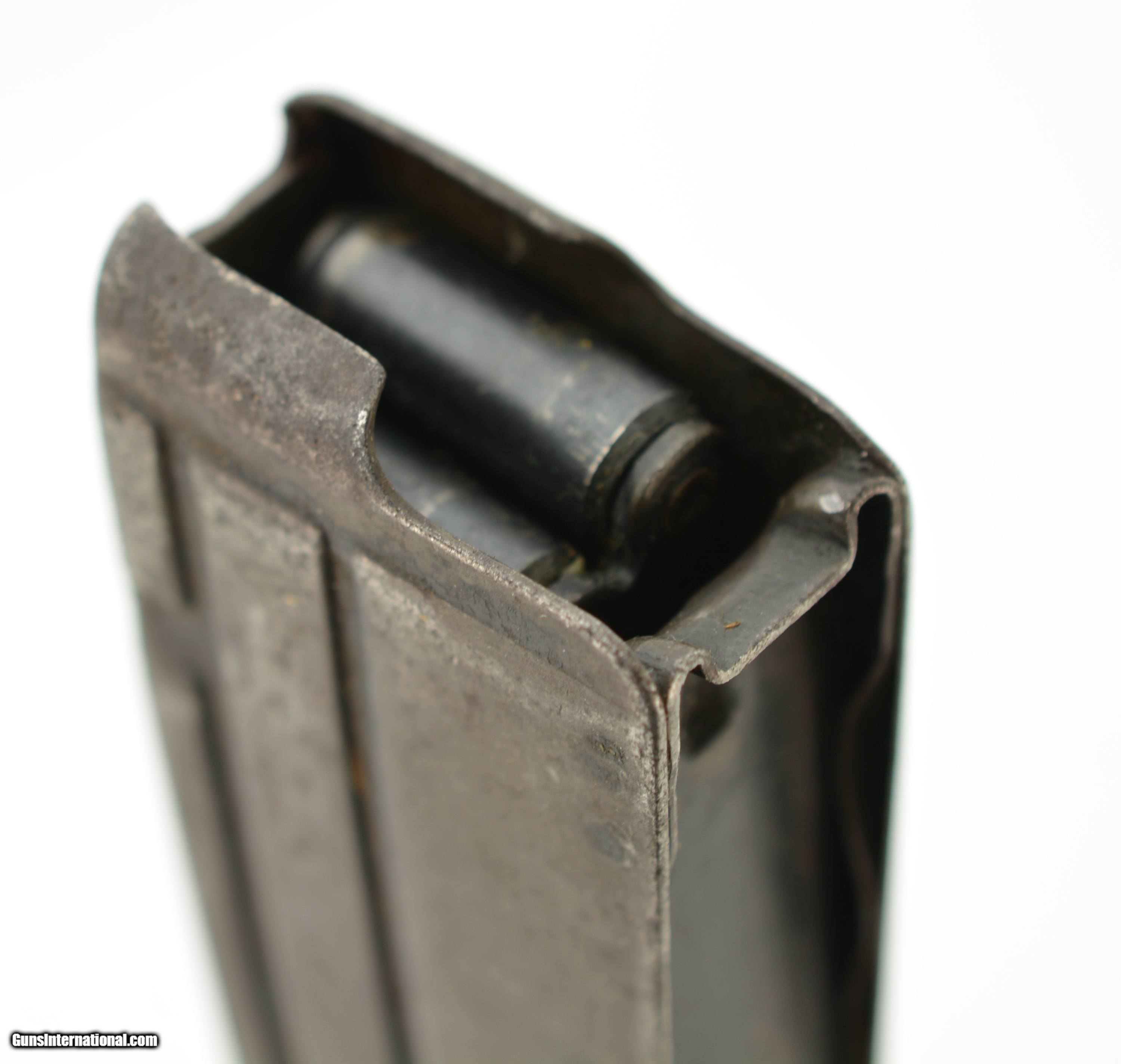 Two Steel Sterling 9mm SMG British Magazines 34 Rounds