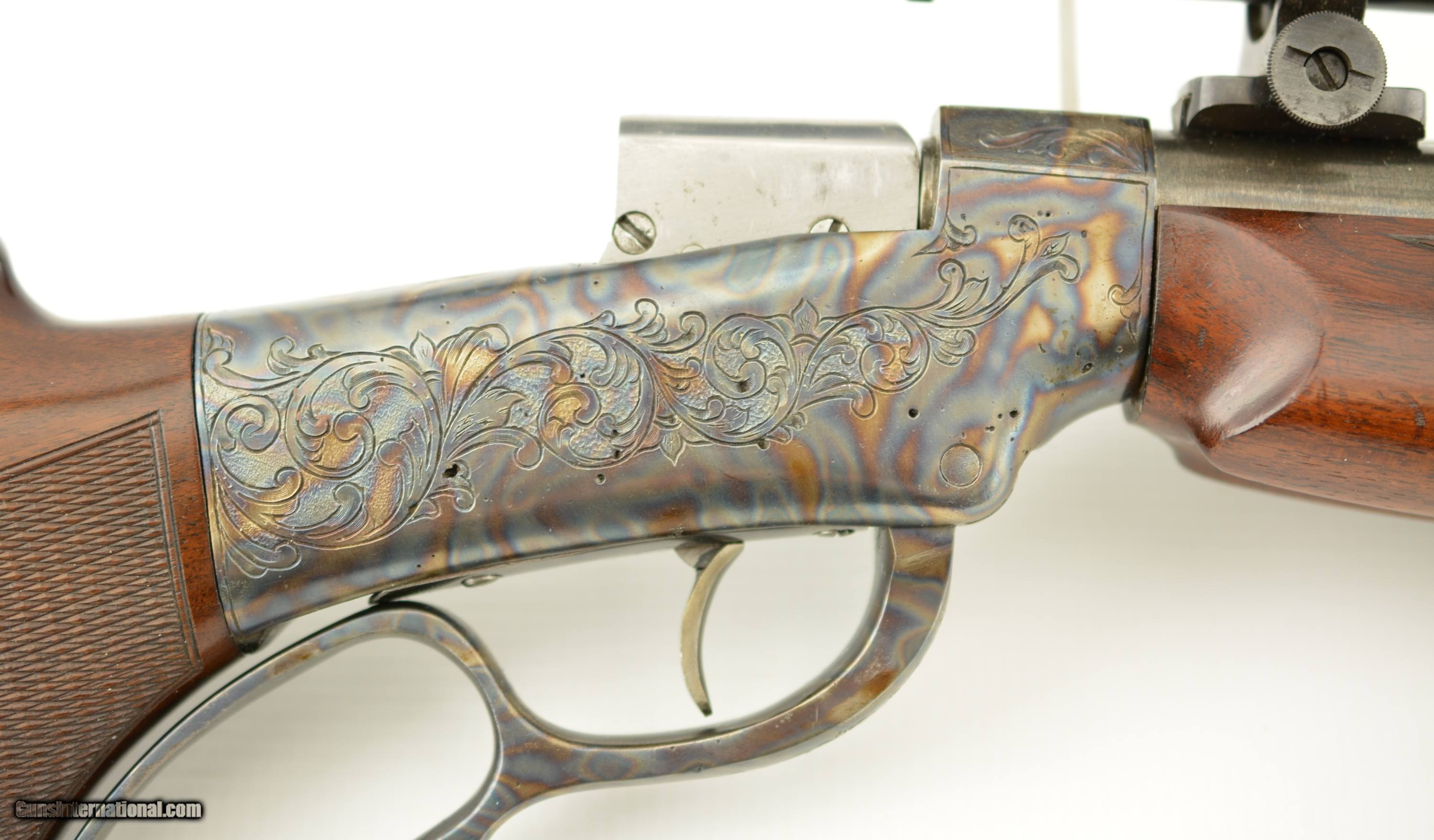 Hubalek Small Frame Ballard Type Target Rifle With Lyman Scope