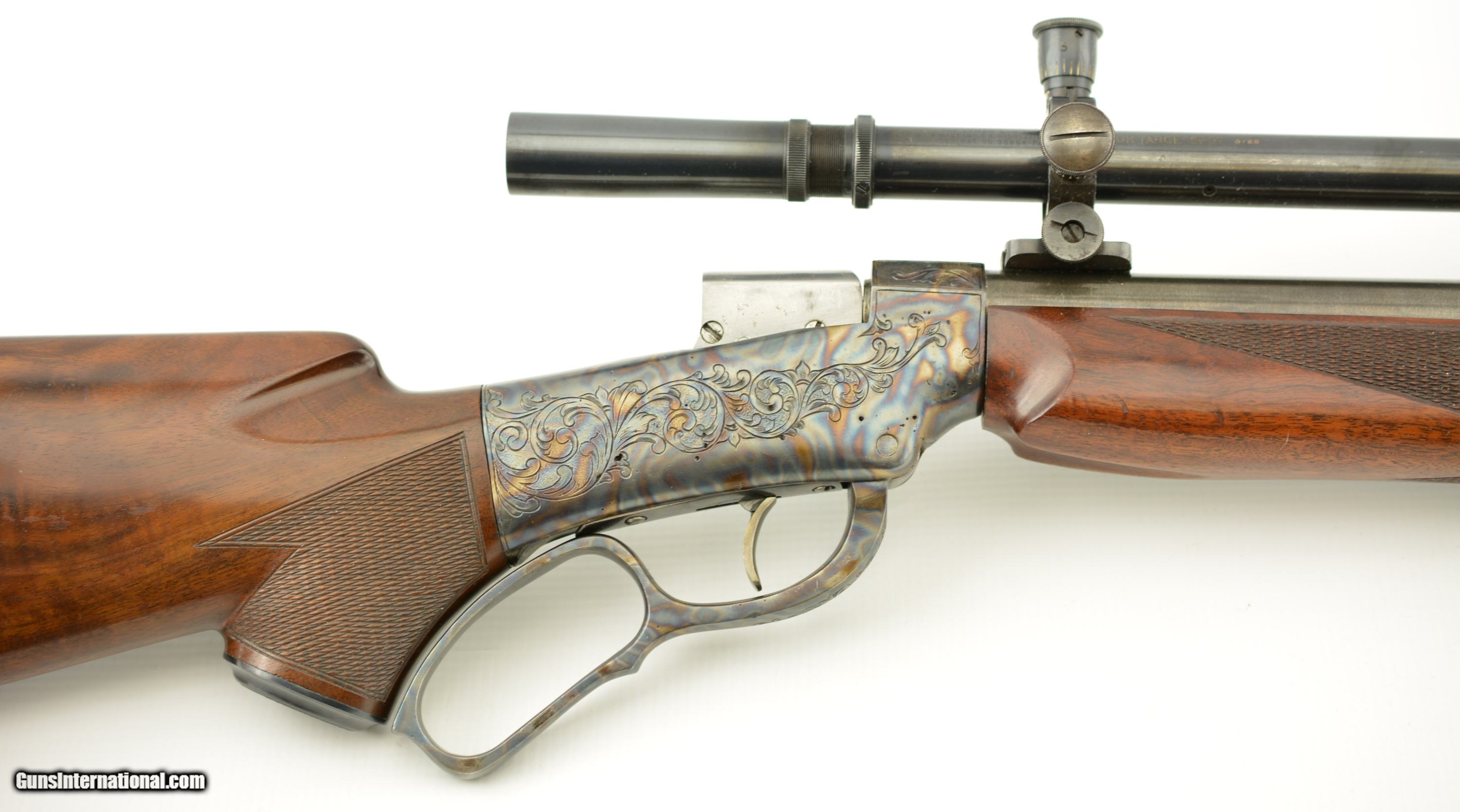 Hubalek Small Frame Ballard Type Target Rifle With Lyman Scope