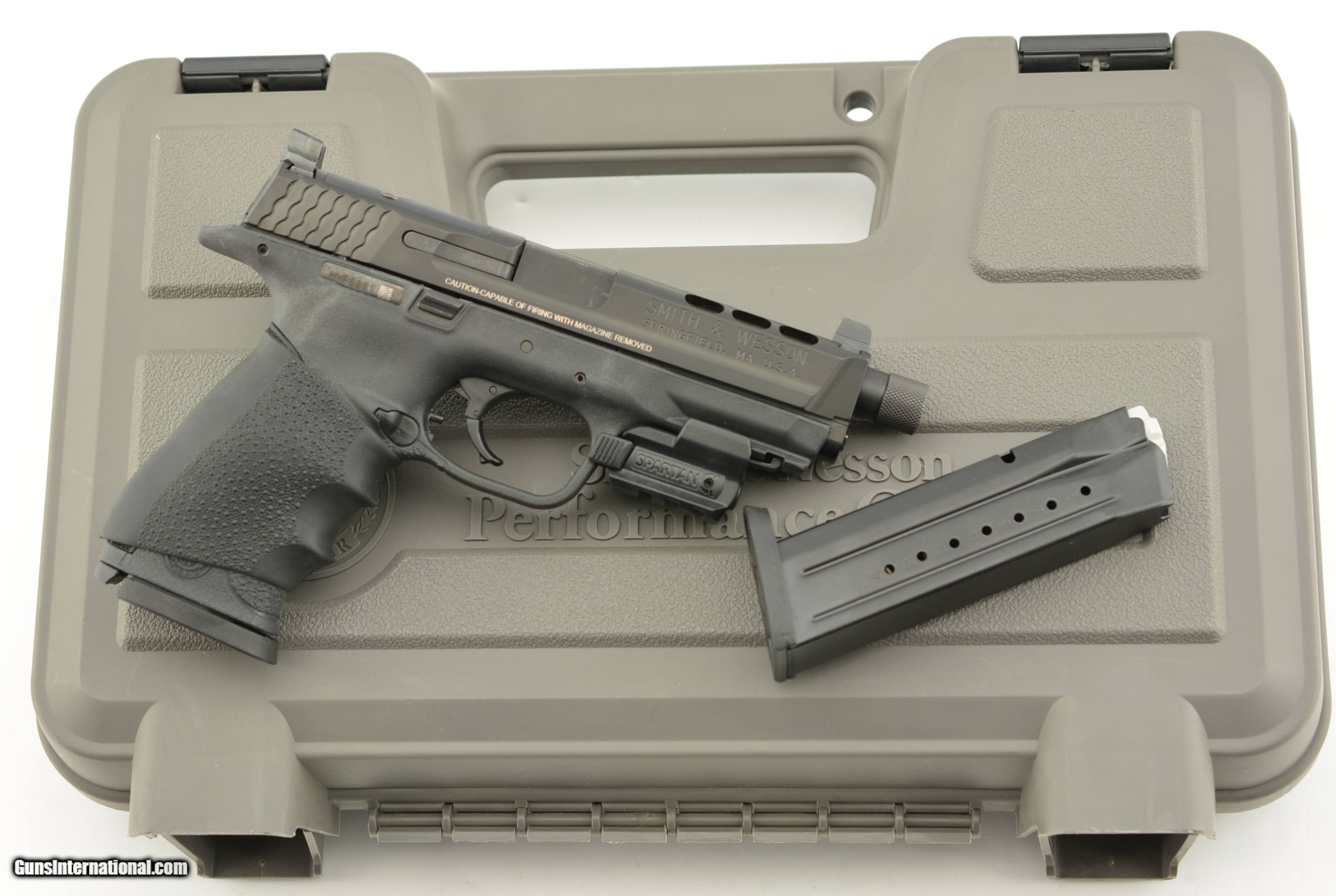 S&W Performance Center M&P CORE Pistol 9mm w/ Extra Threaded Barrel