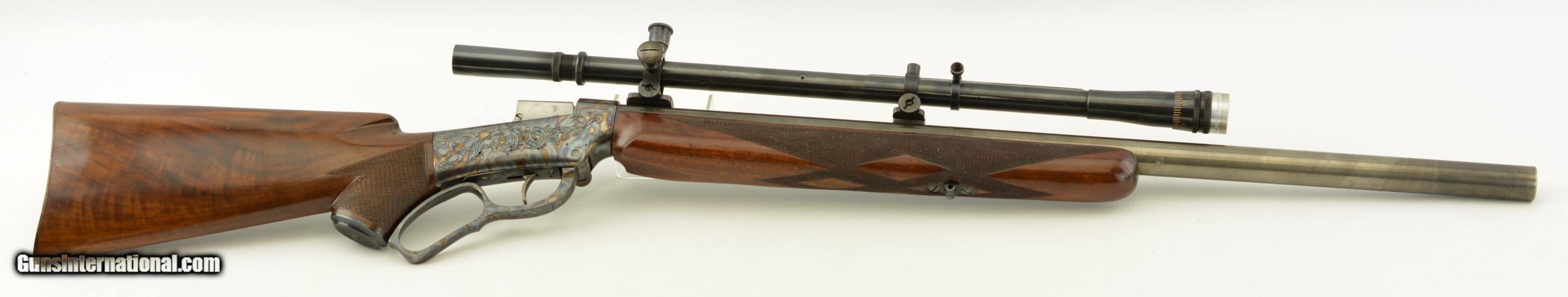 Hubalek Small Frame Ballard Type Target Rifle With Lyman Scope