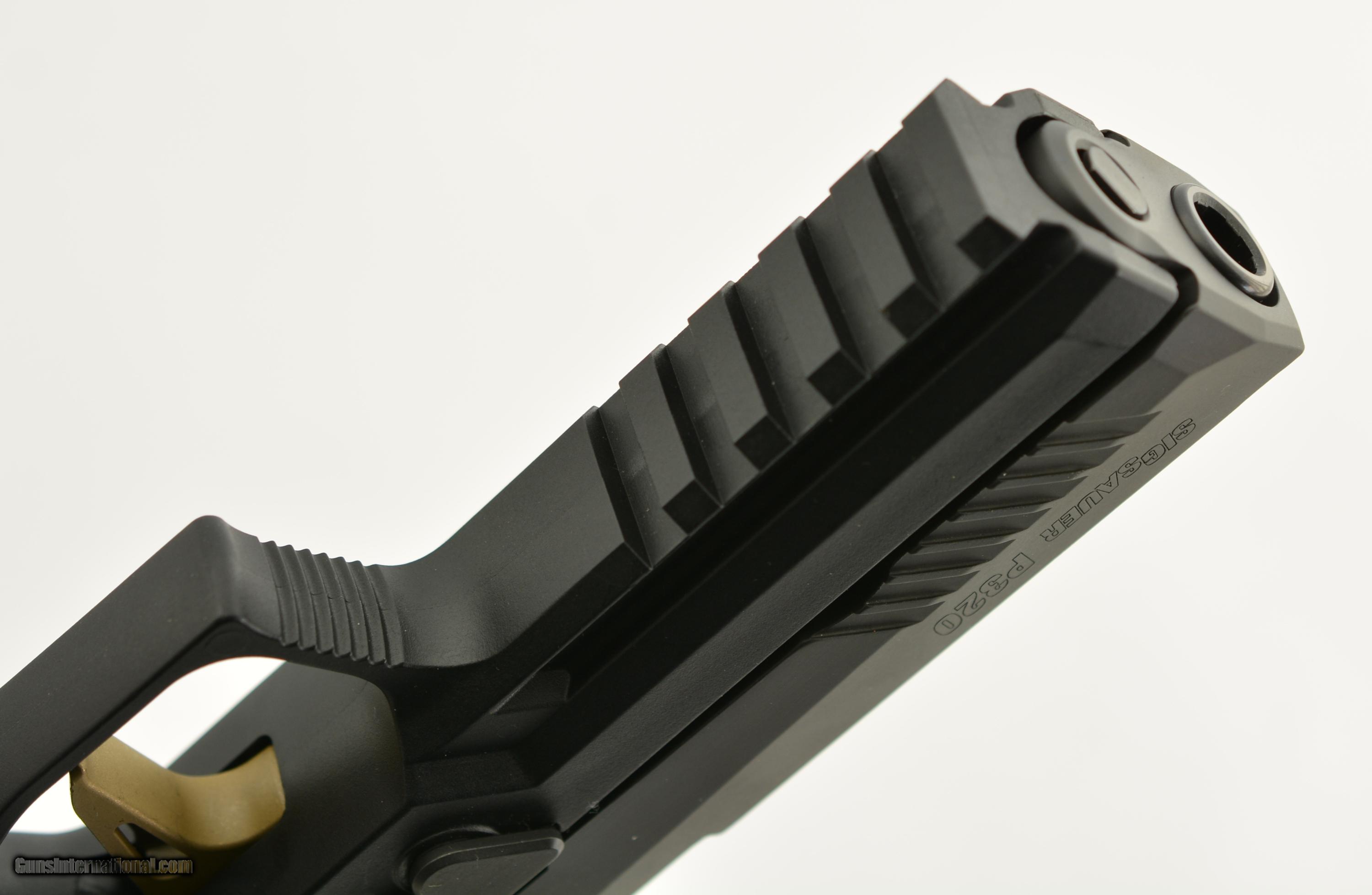 Sig P320 Full Size Pistol 9mm Custom Works Fire Control Unit FCU 21 Rd