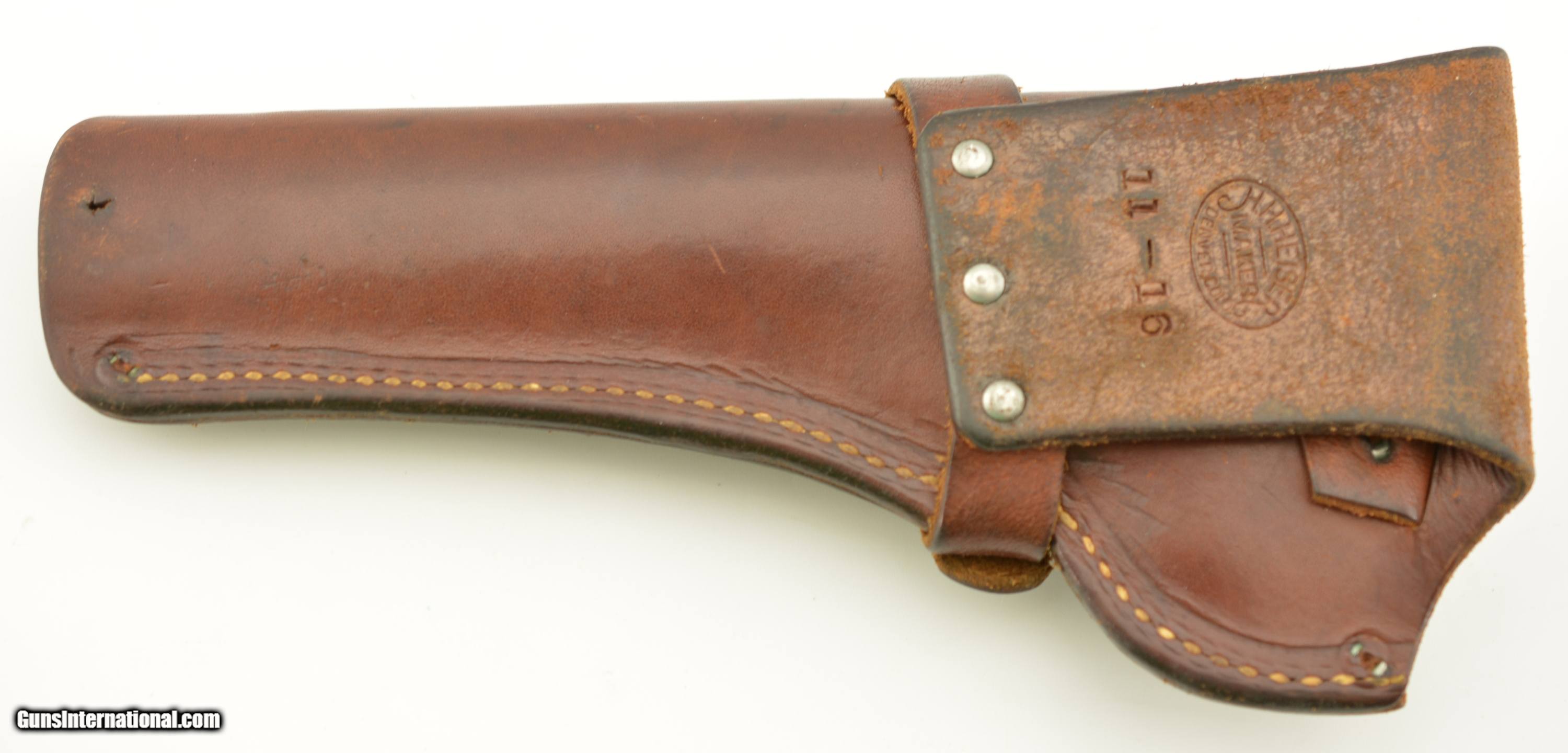 Vintage H.H. Heiser Holster Denver Colorado Model 11-16 RH