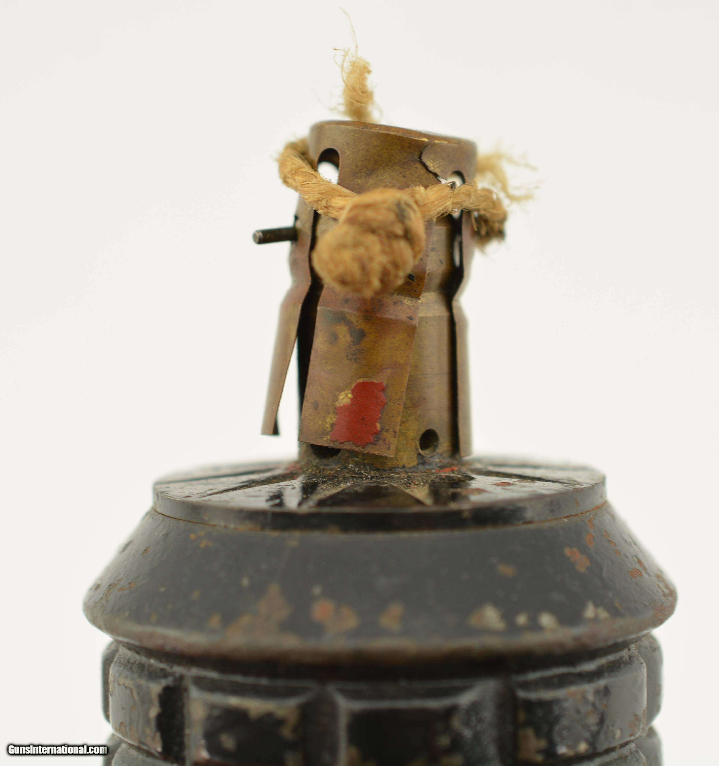 WWII Japanese Type 97 Hand Grenade Inert