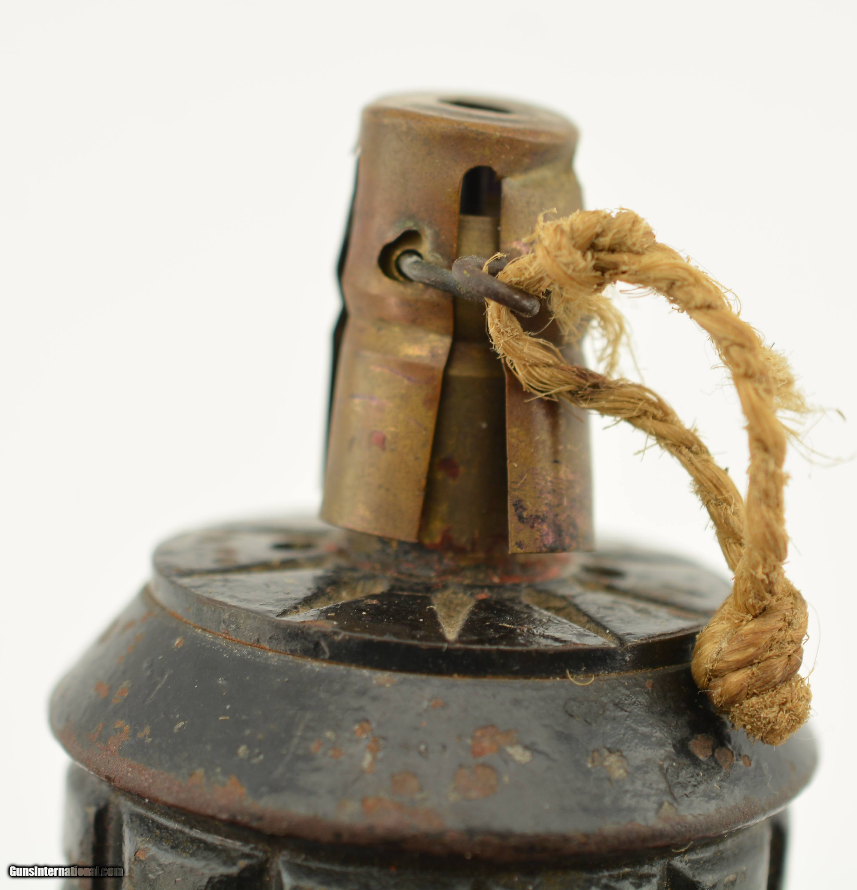 WWII Japanese Type 97 Hand Grenade Inert