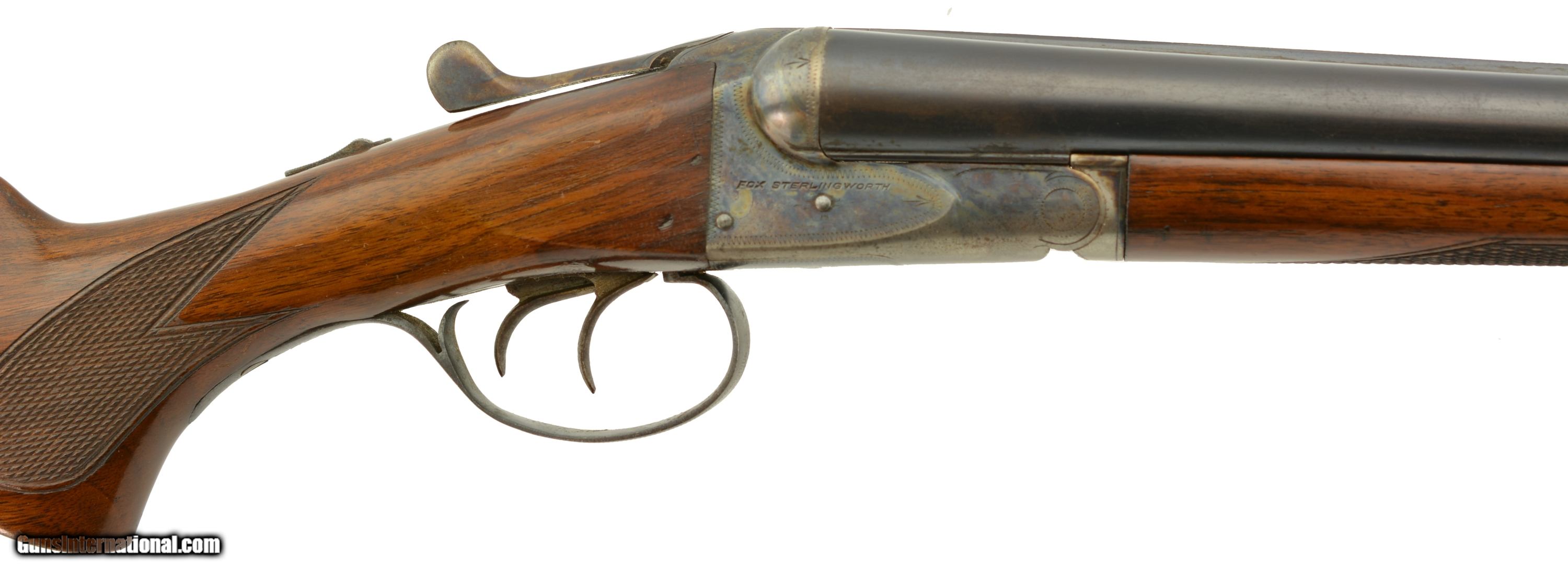 Excellent Late Production Fox Sterlingworth 16GA Savage Arms SXS 1939