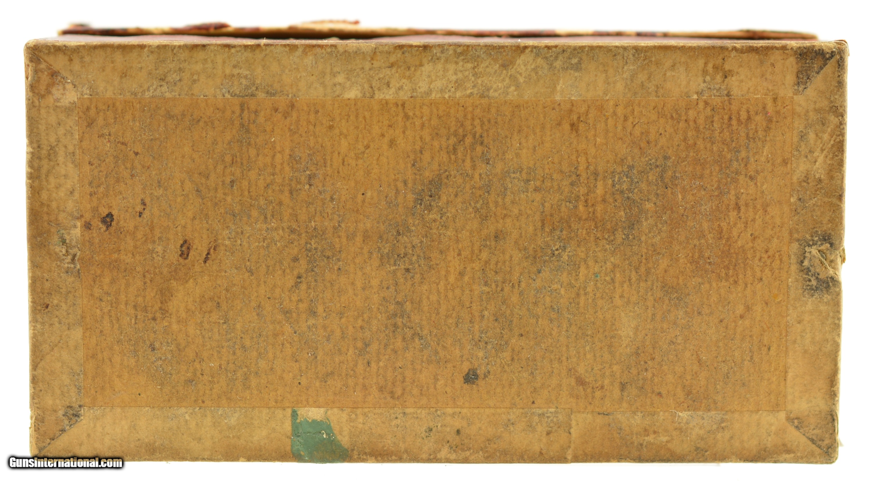 Late First Type Black Powder Box 38 WCF Ammo Model 1873 Rifle