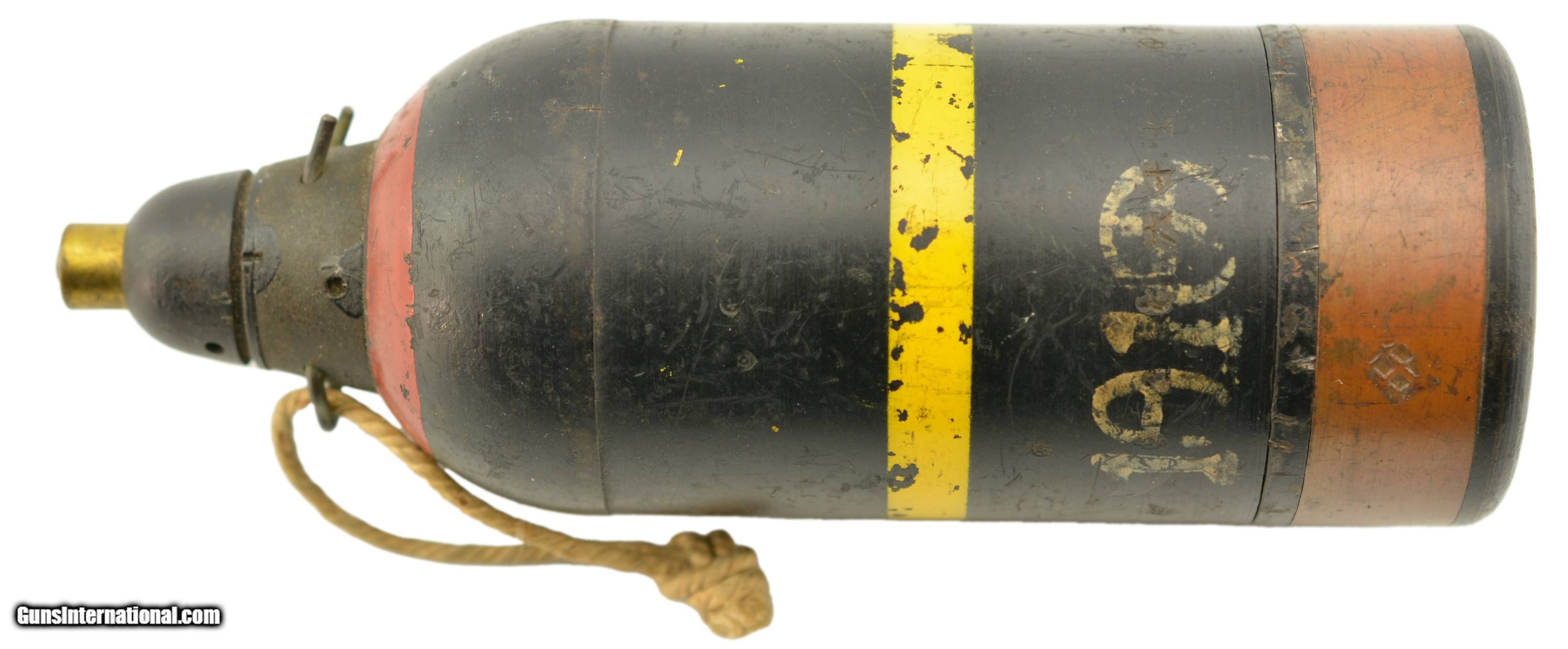 Excellent WWII Japanese Type 89 HE "Knee Mortar" Round