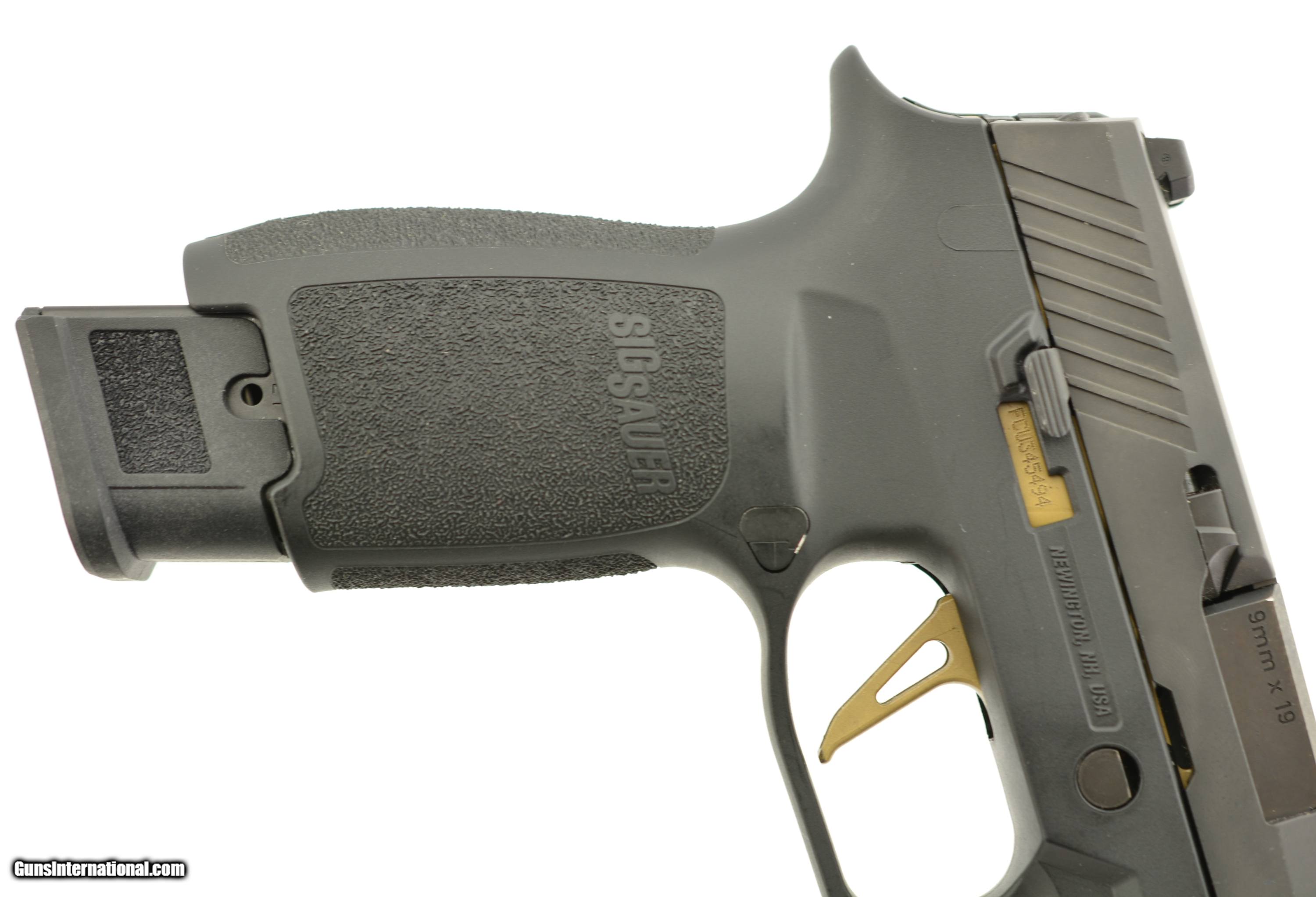 Sig P320 Full Size Pistol 9mm Custom Works Fire Control Unit FCU 21 Rd