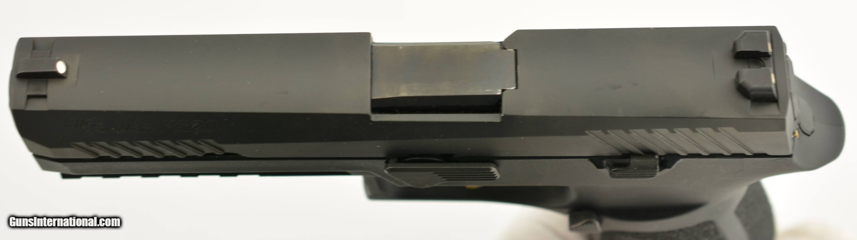 Sig P320 Full Size Pistol 9mm Custom Works Fire Control Unit FCU 21 Rd