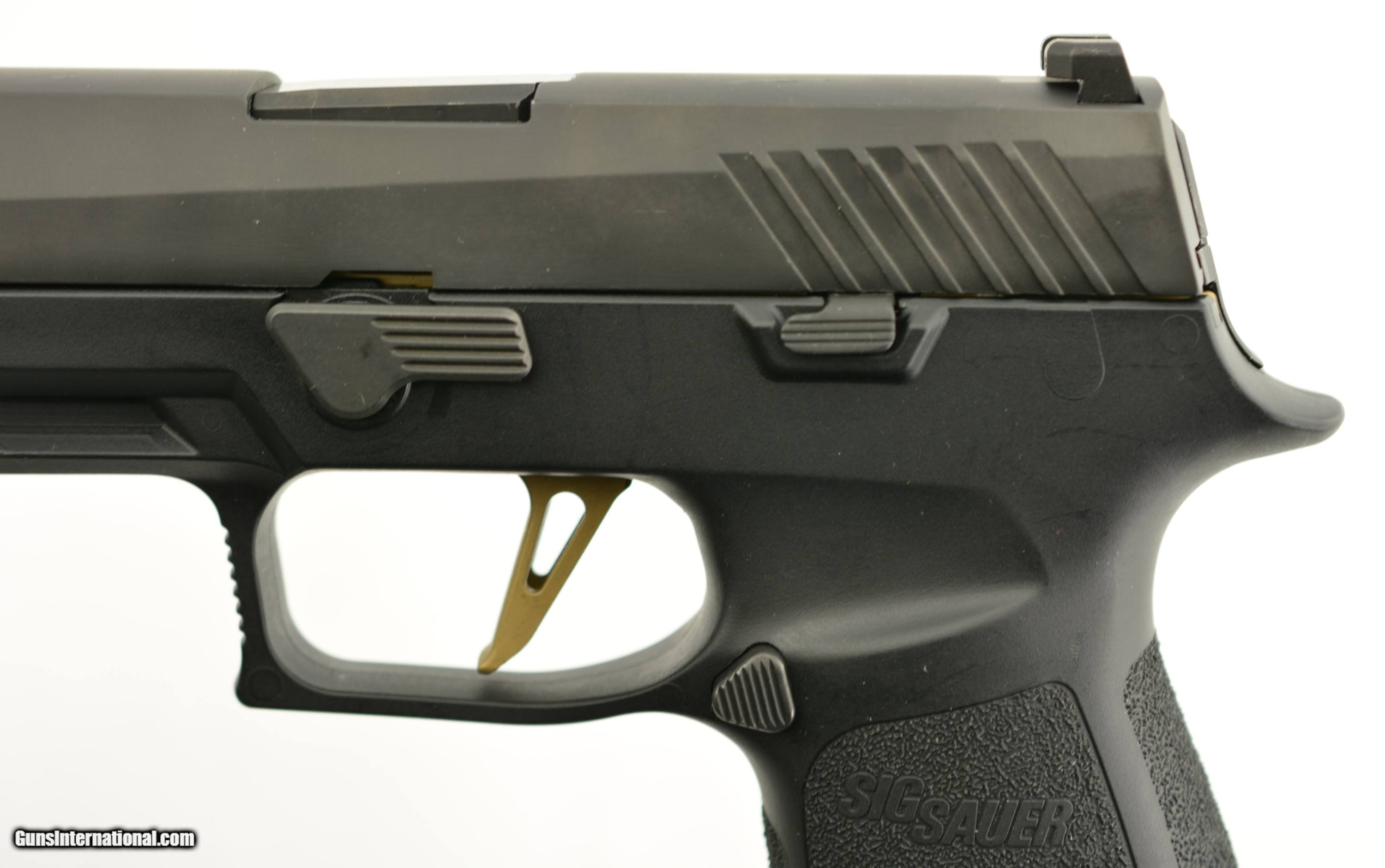 Sig P320 Full Size Pistol 9mm Custom Works Fire Control Unit FCU 21 Rd