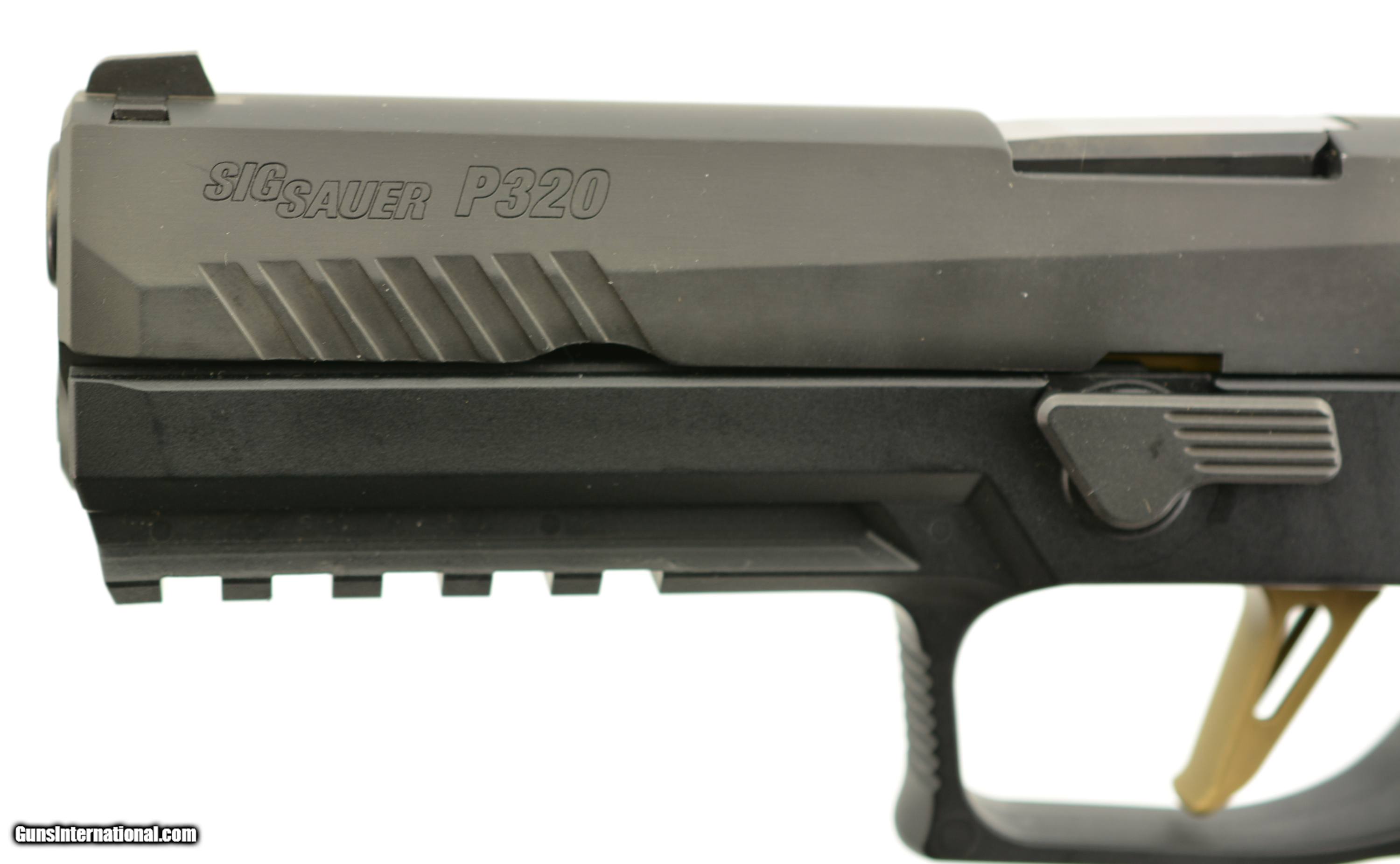 Sig P320 Full Size Pistol 9mm Custom Works Fire Control Unit FCU 21 Rd