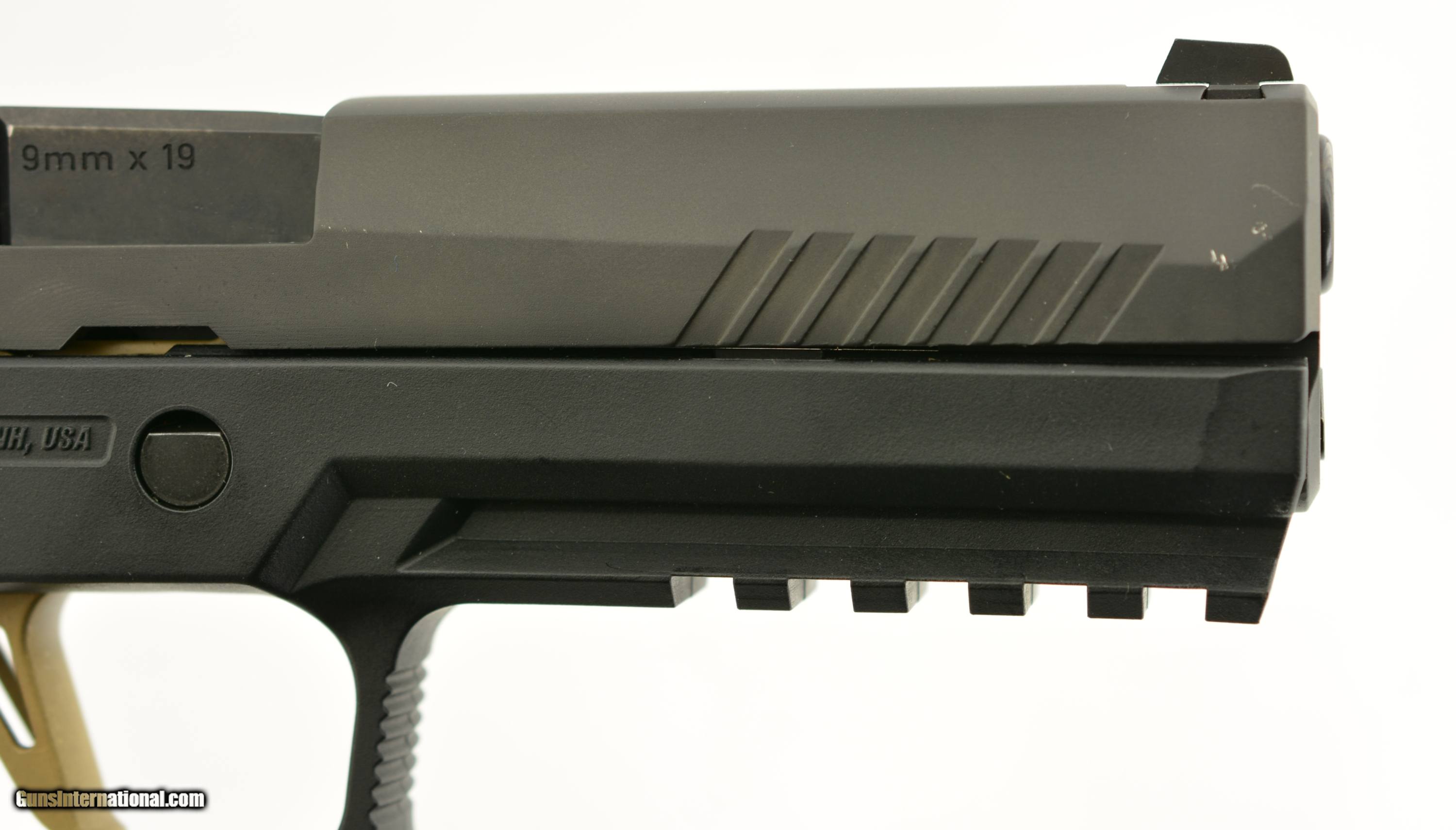 Sig P320 Full Size Pistol 9mm Custom Works Fire Control Unit FCU 21 Rd