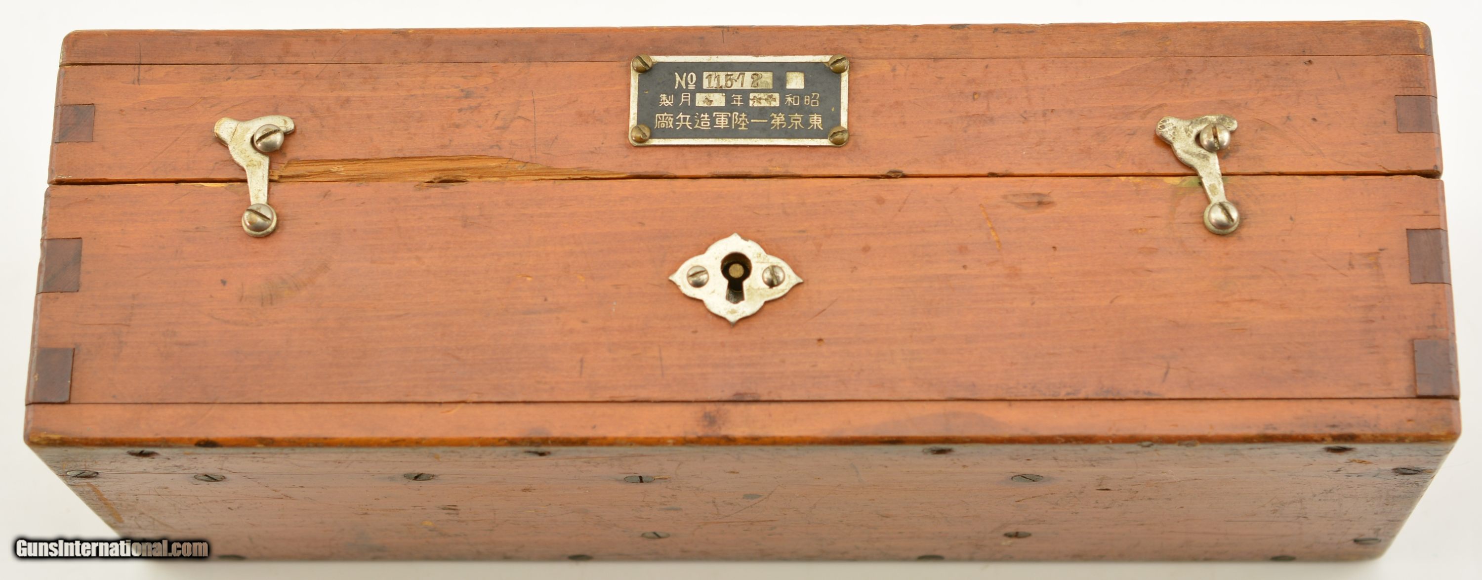 Original Cased Optical Sight for 37mm Japanese Type 94 Anti-Tank Gun