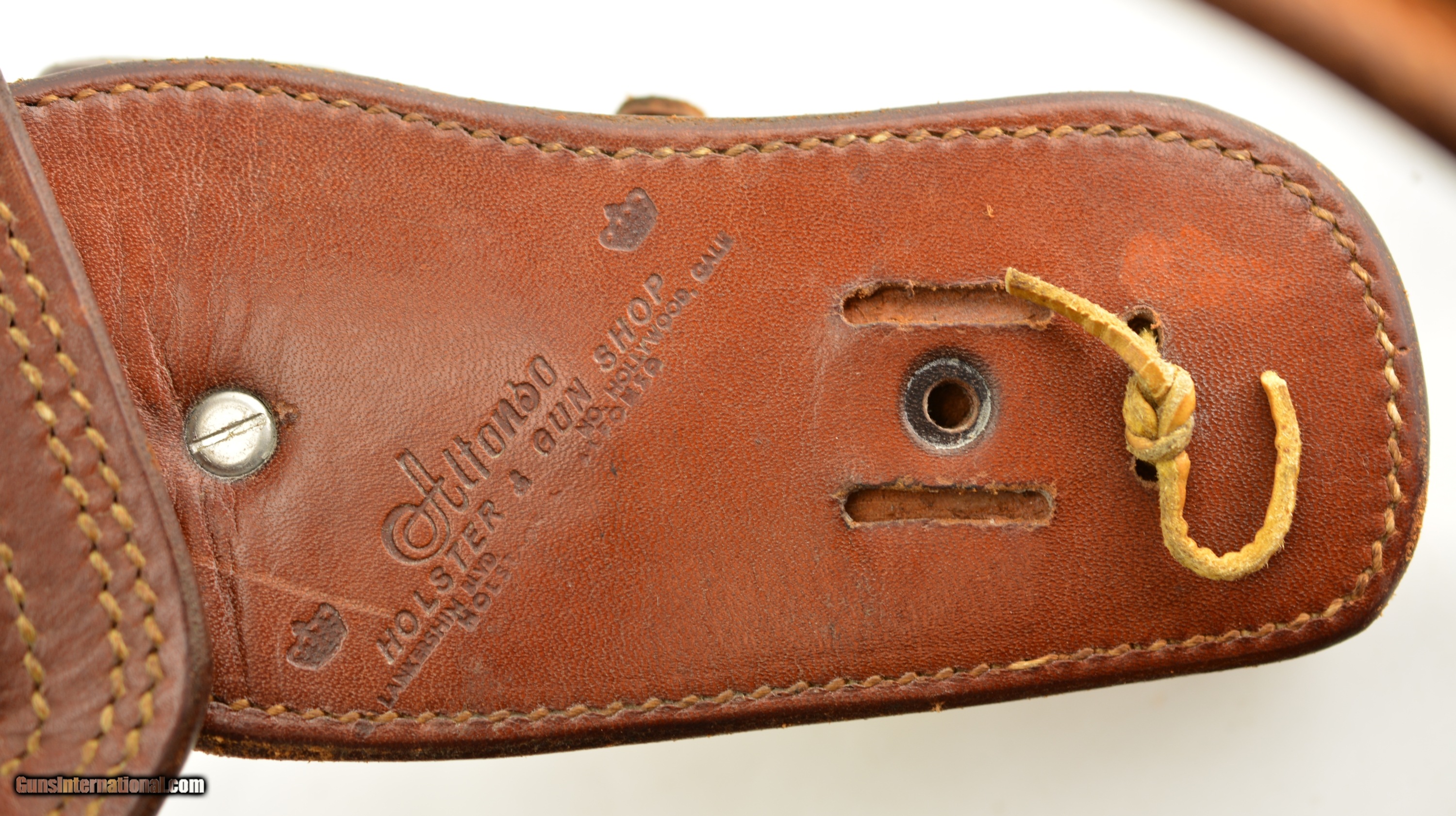 Vintage Alfonso of Hollywood Fast Draw Leather Holster