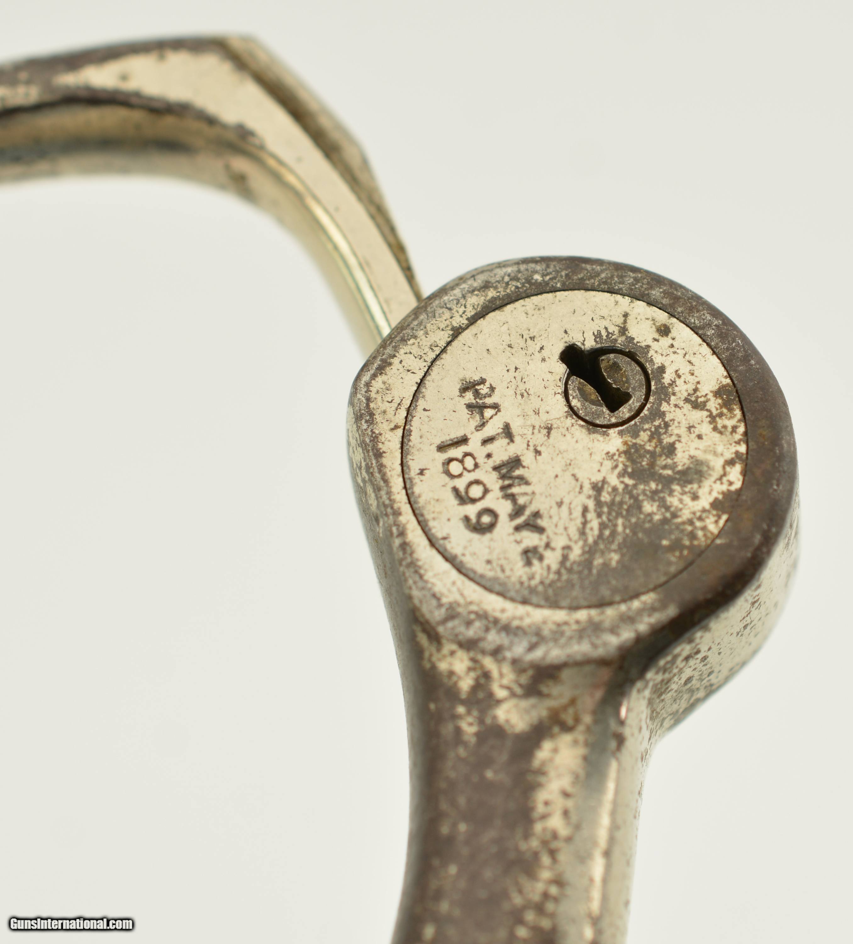 Vintage Bean Cobb 1899 Handcuffs