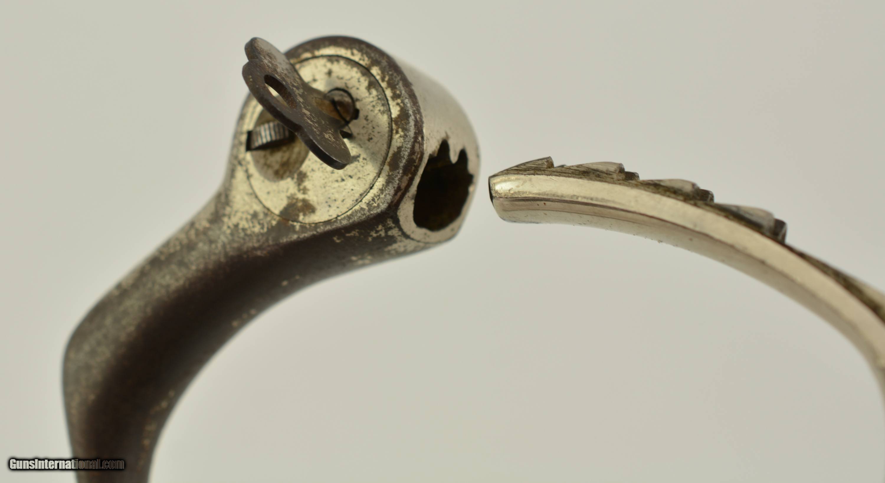 Vintage Bean Cobb 1899 Handcuffs