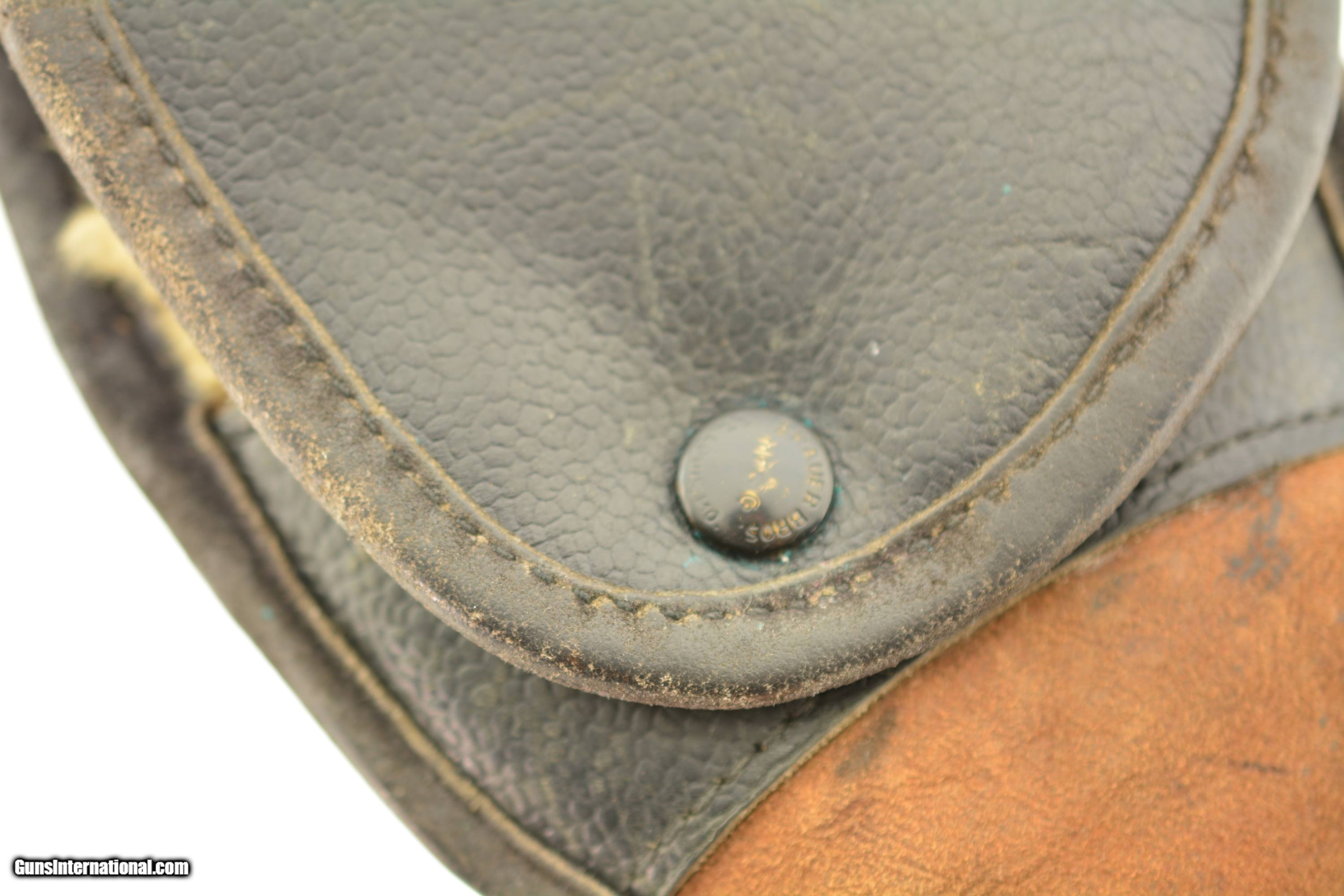 2 Vintage Brauer Bros Inc. Fleece-Lined Moose Brand RH Holsters