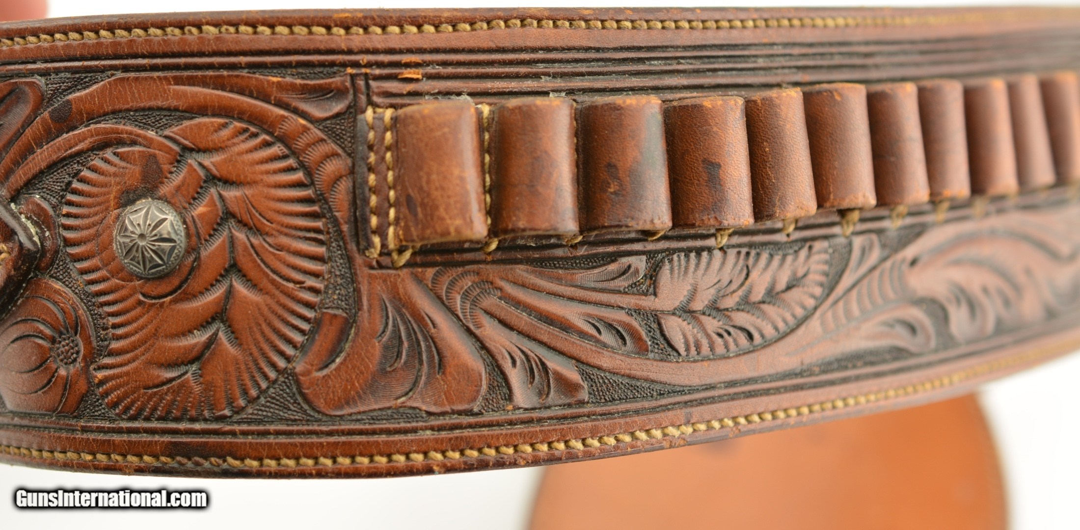 Vintage Western Fast Draw Style SSA Leather Holsters Rig Sterling ...