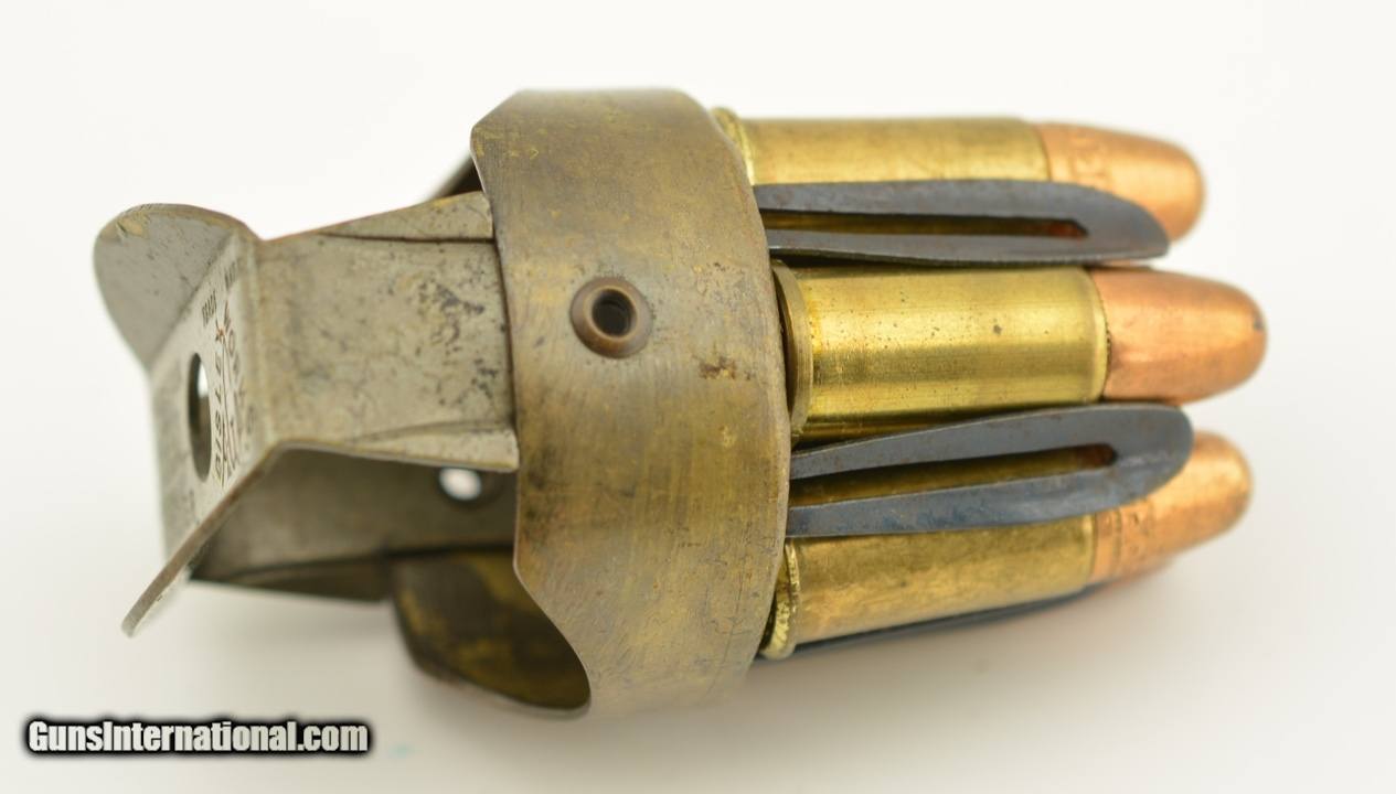 Original Commercial .38 Prideaux Revolver Magazine by A.G. Parker