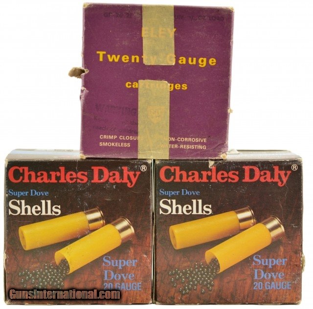 Vintage 20ga Shotshells 75 Rounds