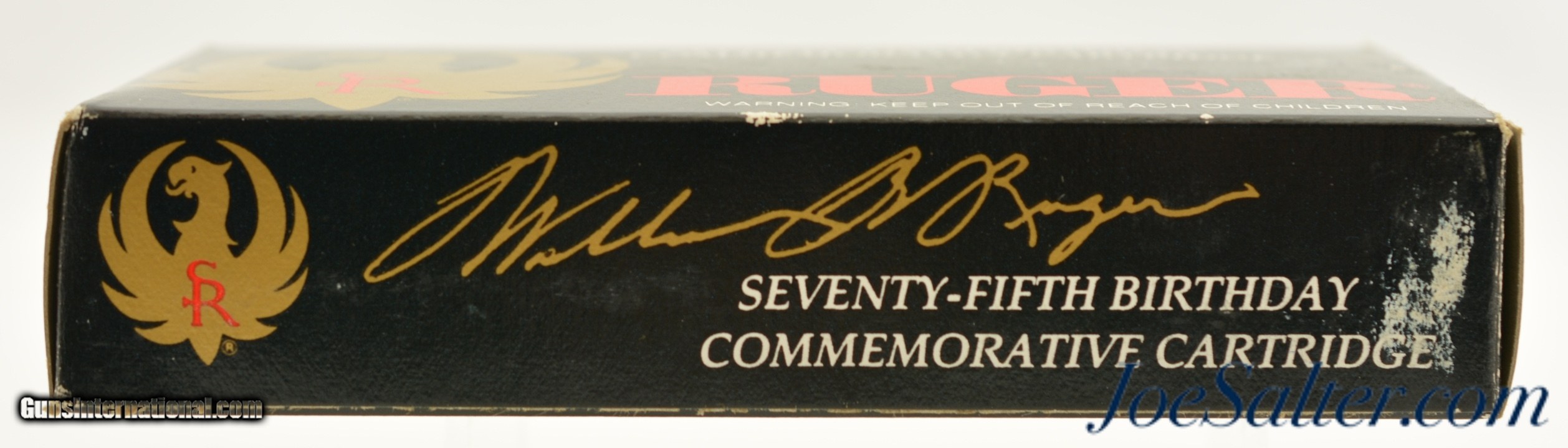 Rare Ruger Seventh-Fifth Birthday Bill Ruger Commemorative Ammo 30-06