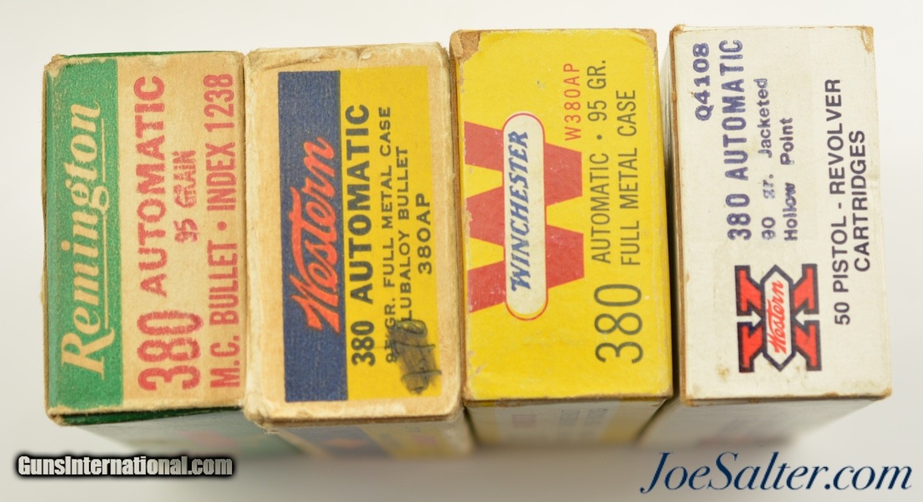 Lot of Vintage 380 Automatic APC Ammo 450 Rounds