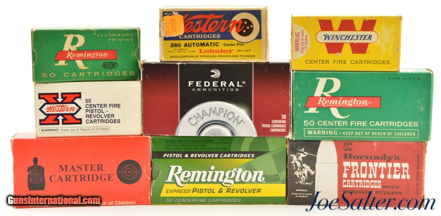 Lot of Vintage 380 Automatic APC Ammo 450 Rounds