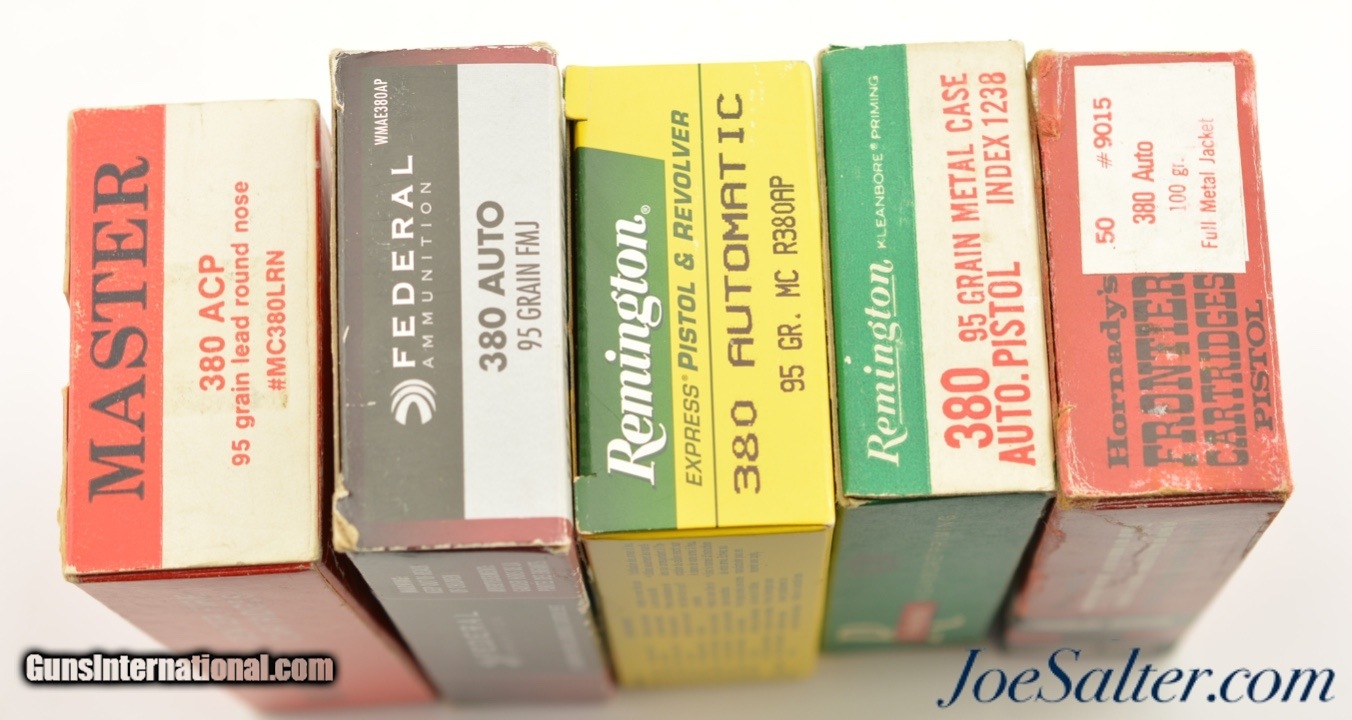 Lot of Vintage 380 Automatic APC Ammo 450 Rounds