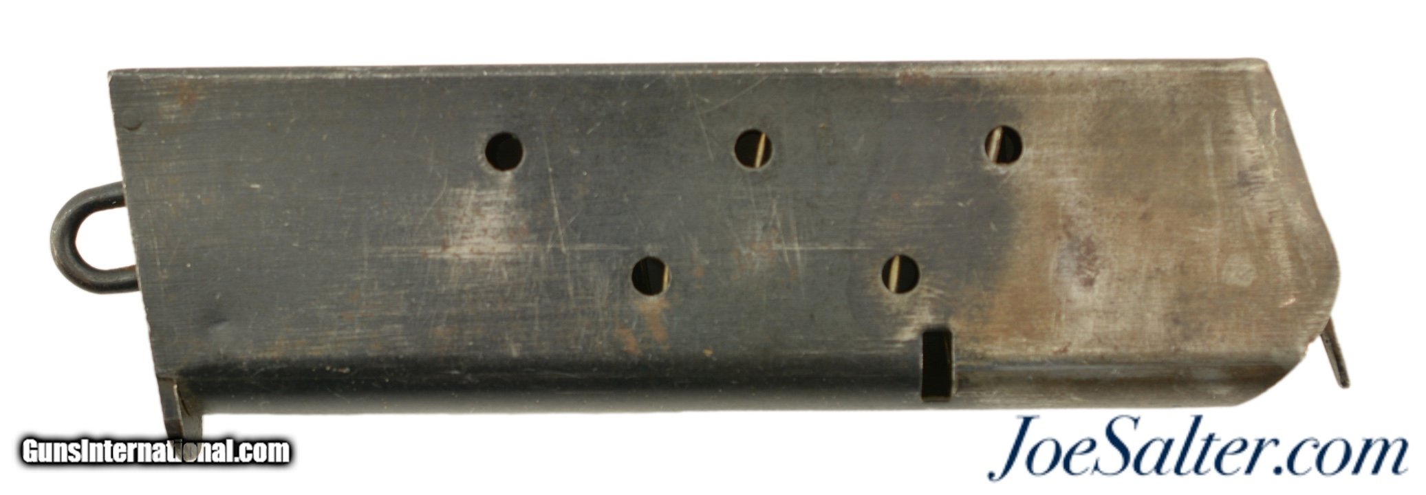 Early US Military .45 Colt 1911 Magazine Two Tone Keyhole