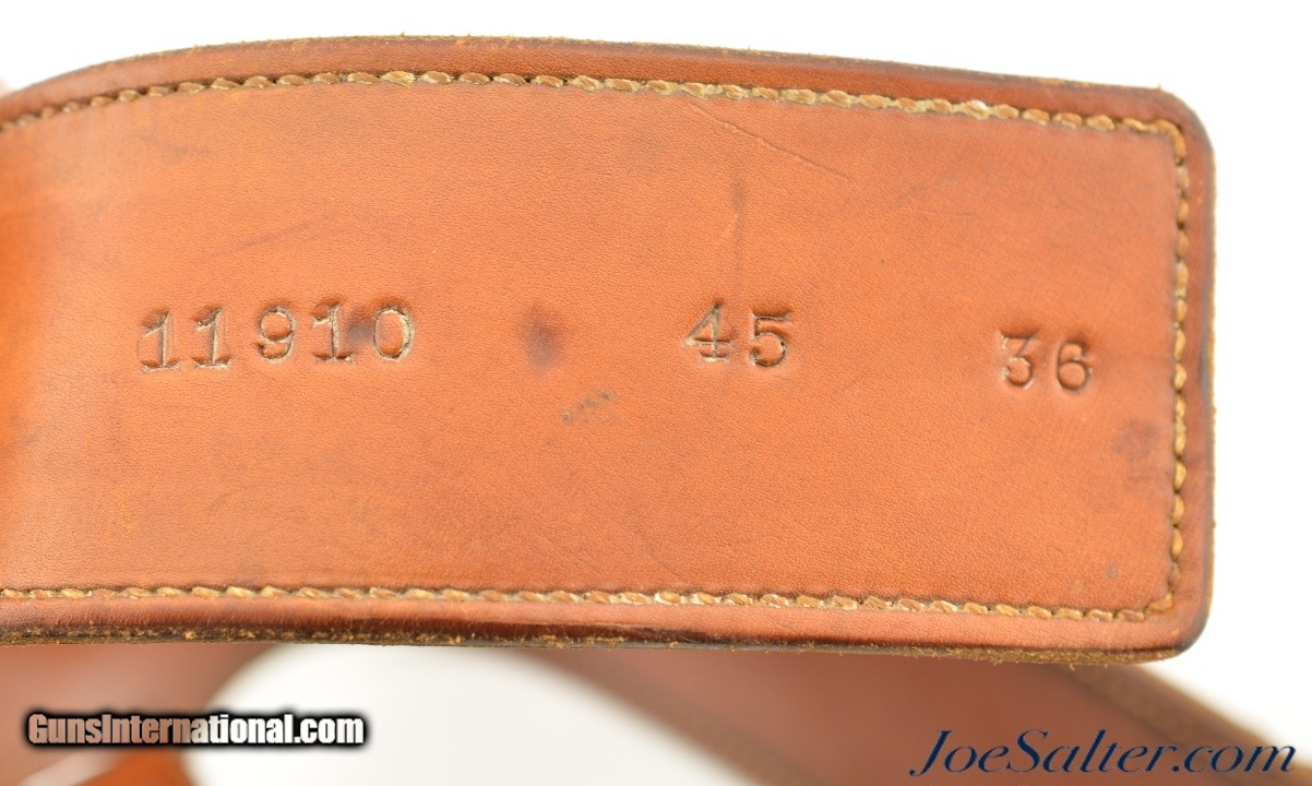 Vintage Arvo Ojala of Hollywood Fast Draw Leather Holsters Rig