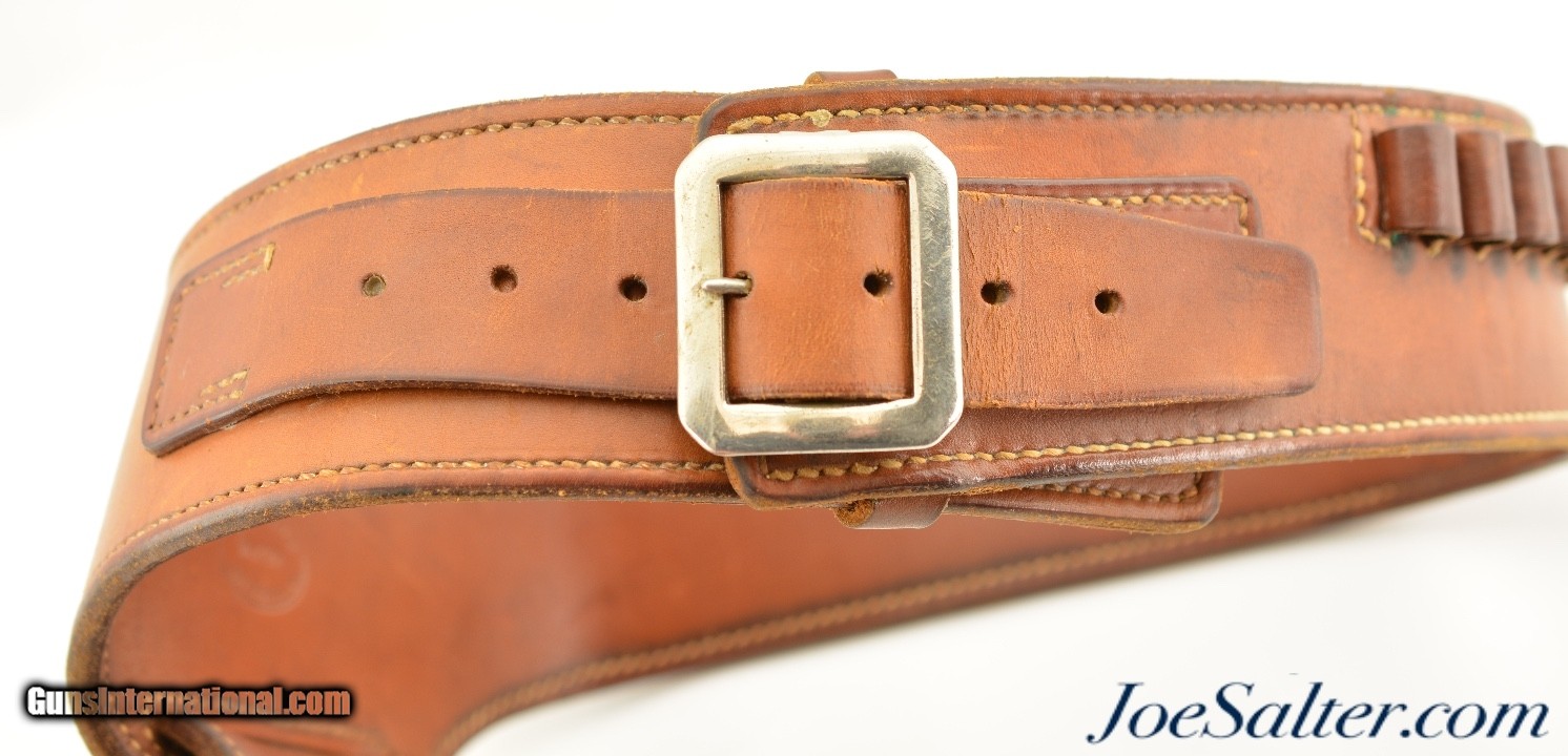 Vintage Arvo Ojala of Hollywood Fast Draw Leather Holsters Rig