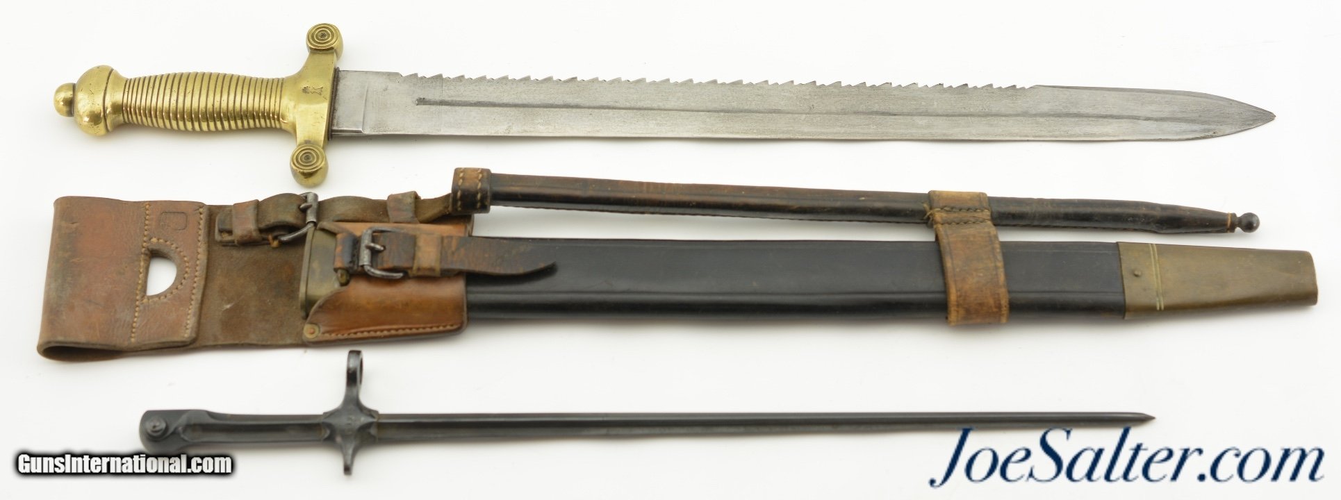 Swiss Pioneer Short Sword and Model 1900 Bayonet Fortress Rig (Gotthard ...