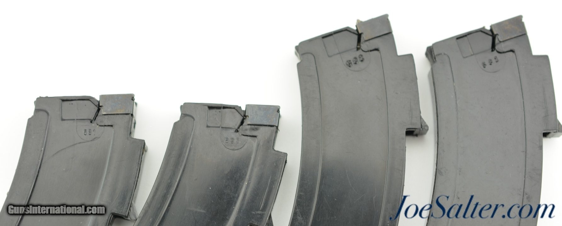 Remington Models 581-S & 541 Magazine Lot 2-10 Rd + 2-5 Round