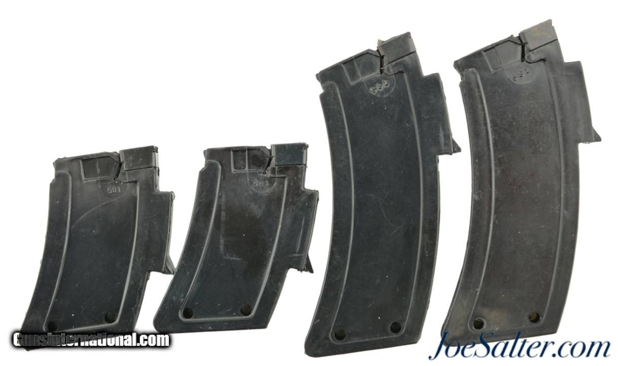 Remington Models 581-S & 541 Magazine Lot 2-10 Rd + 2-5 Round