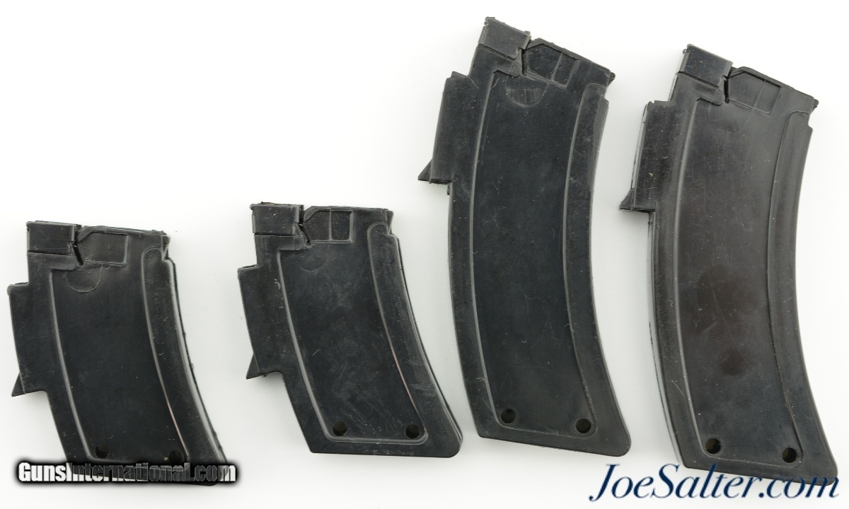 Remington Models 581-S & 541 Magazine Lot 2-10 Rd + 2-5 Round