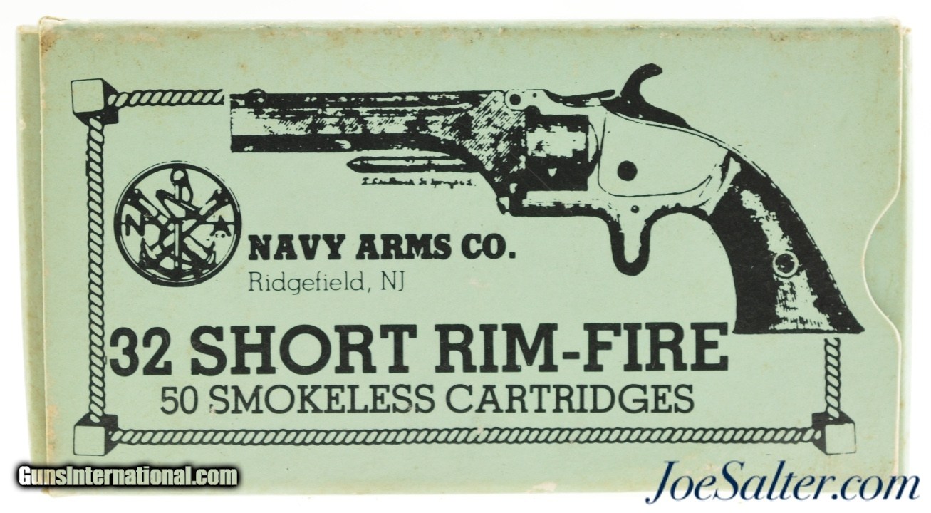 Full Box Navy Arms 32 Short Rim Fire Ammo 50 Rounds
