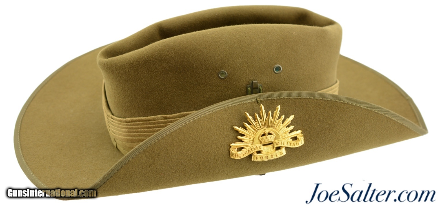 Australian Military "Fayrefield" 1965 Forces Slouch Hat Size 6 7/8 for sale