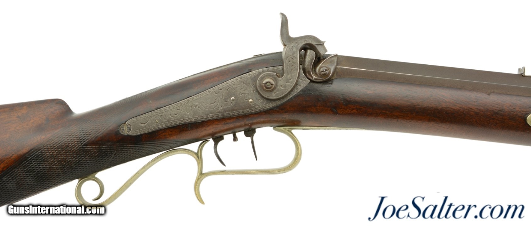 New York Percussion Sporting Rifle by John Rector of Syracuse