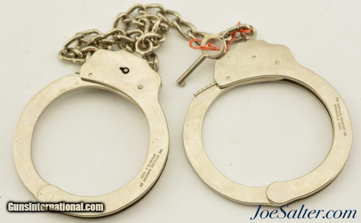 Vintage Peerless Handcuffs Set of 3