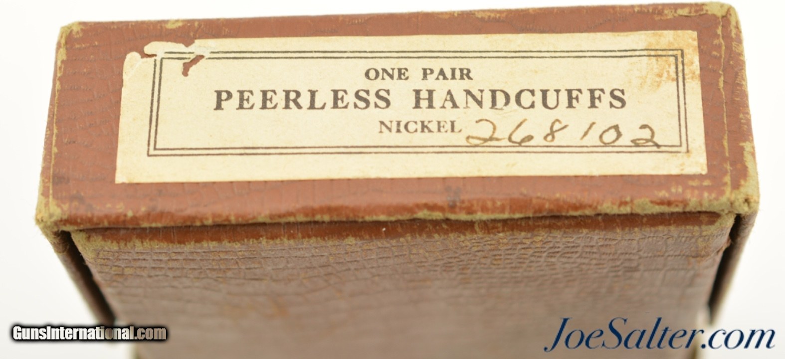 Vintage Peerless Handcuffs Set of 3