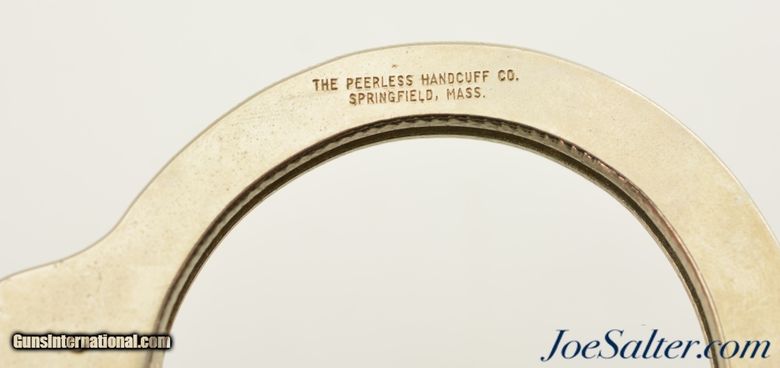 Vintage Peerless Handcuffs Set of 3