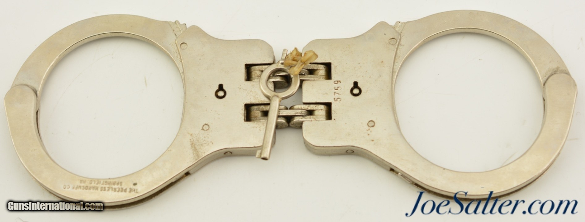 Vintage Peerless Handcuffs Set of 3